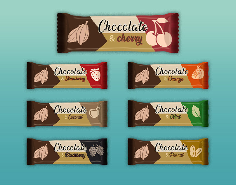 ArtStation - Chocolate packaging design