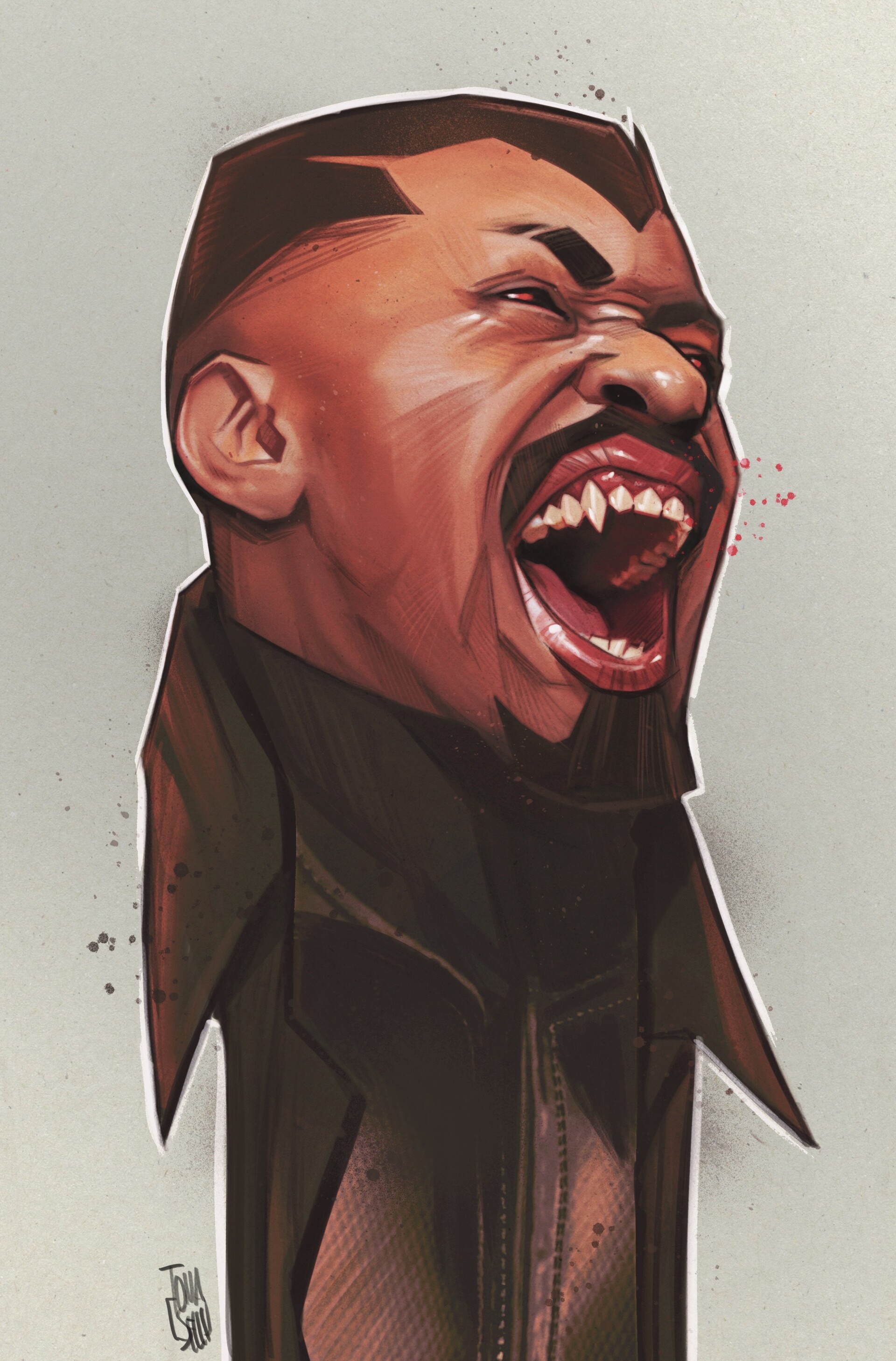 ArtStation - BLADE VAMPIRE PORTRAIT