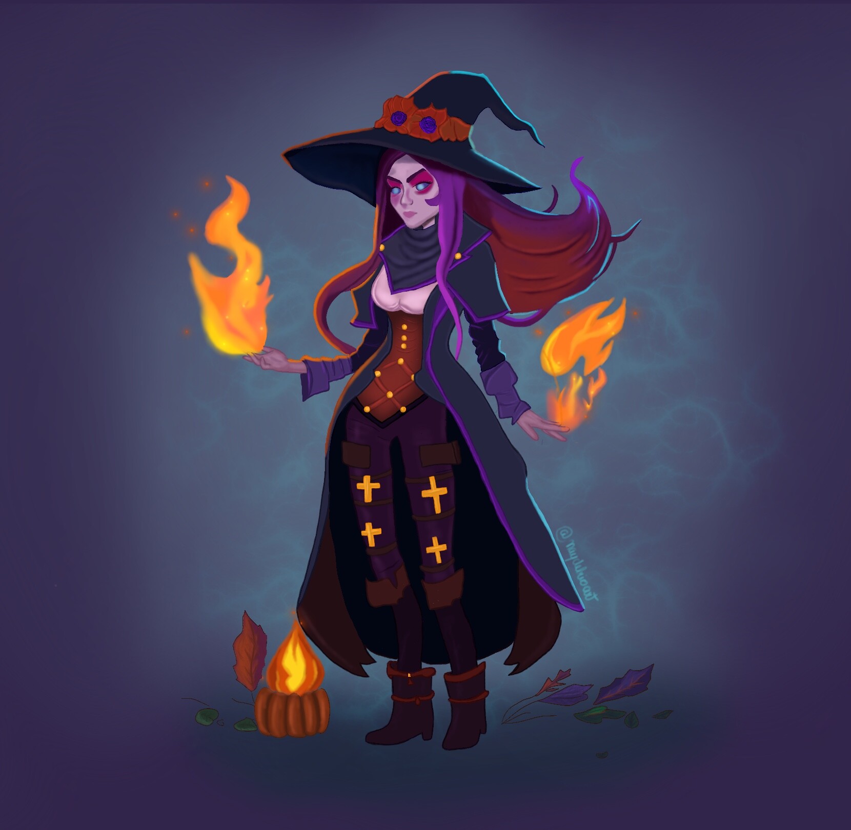 ArtStation - Witch Fall