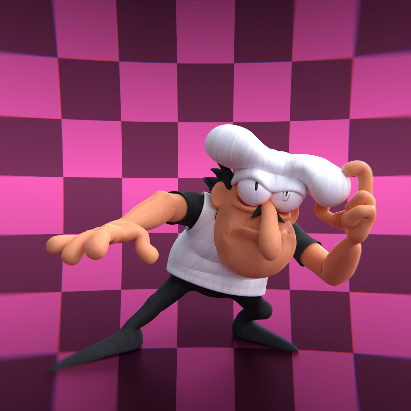 Zayjax Peppino Spaghetti In 3d