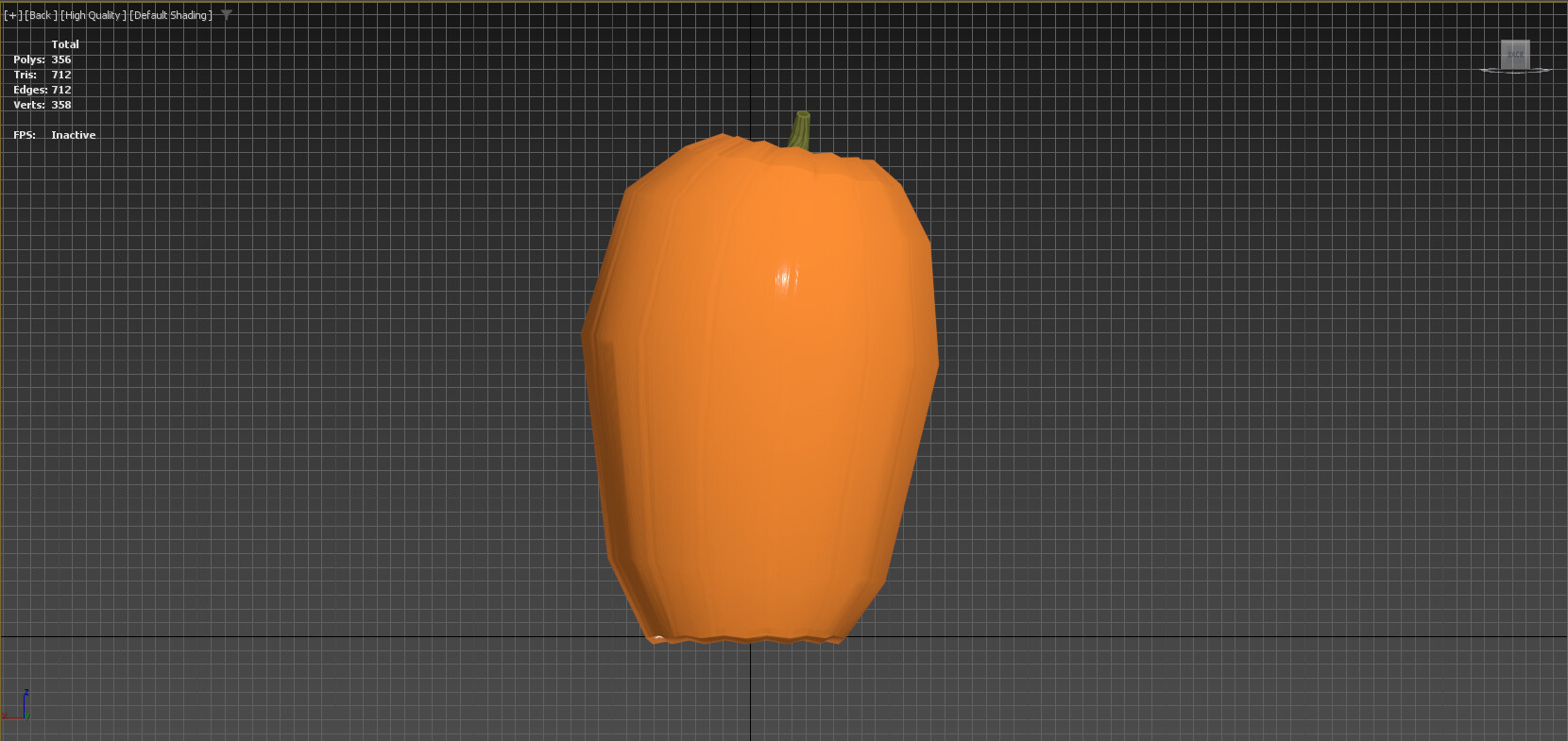Matthew J. Kass - Jack o' Lantern (Tall) Game Asset