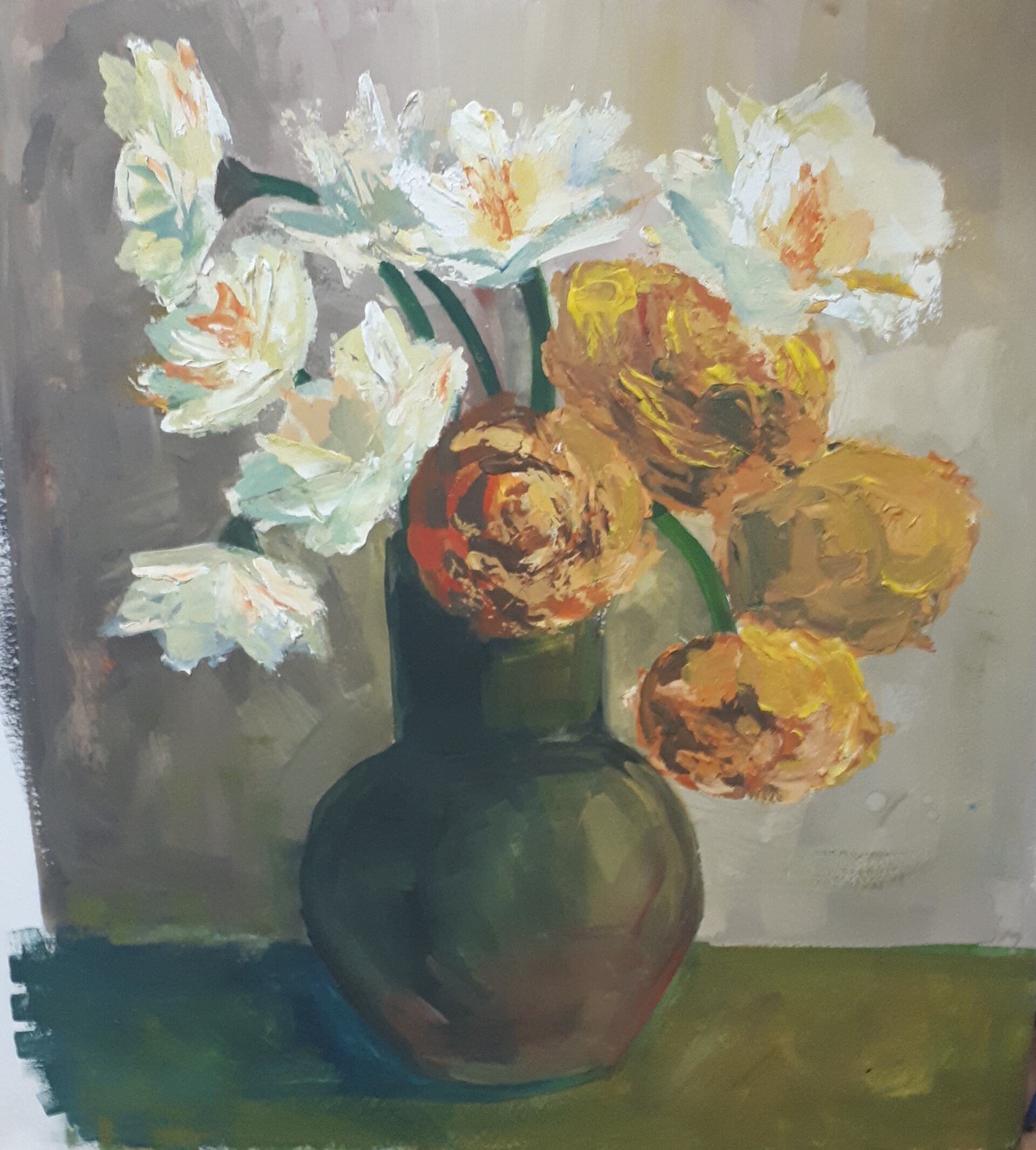 ArtStation - Still life #1 / Gouache drawing