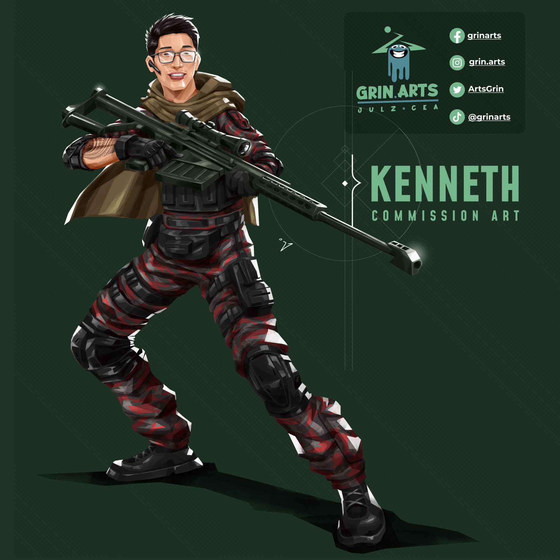 ArtStation - Kenneth - Commission Art