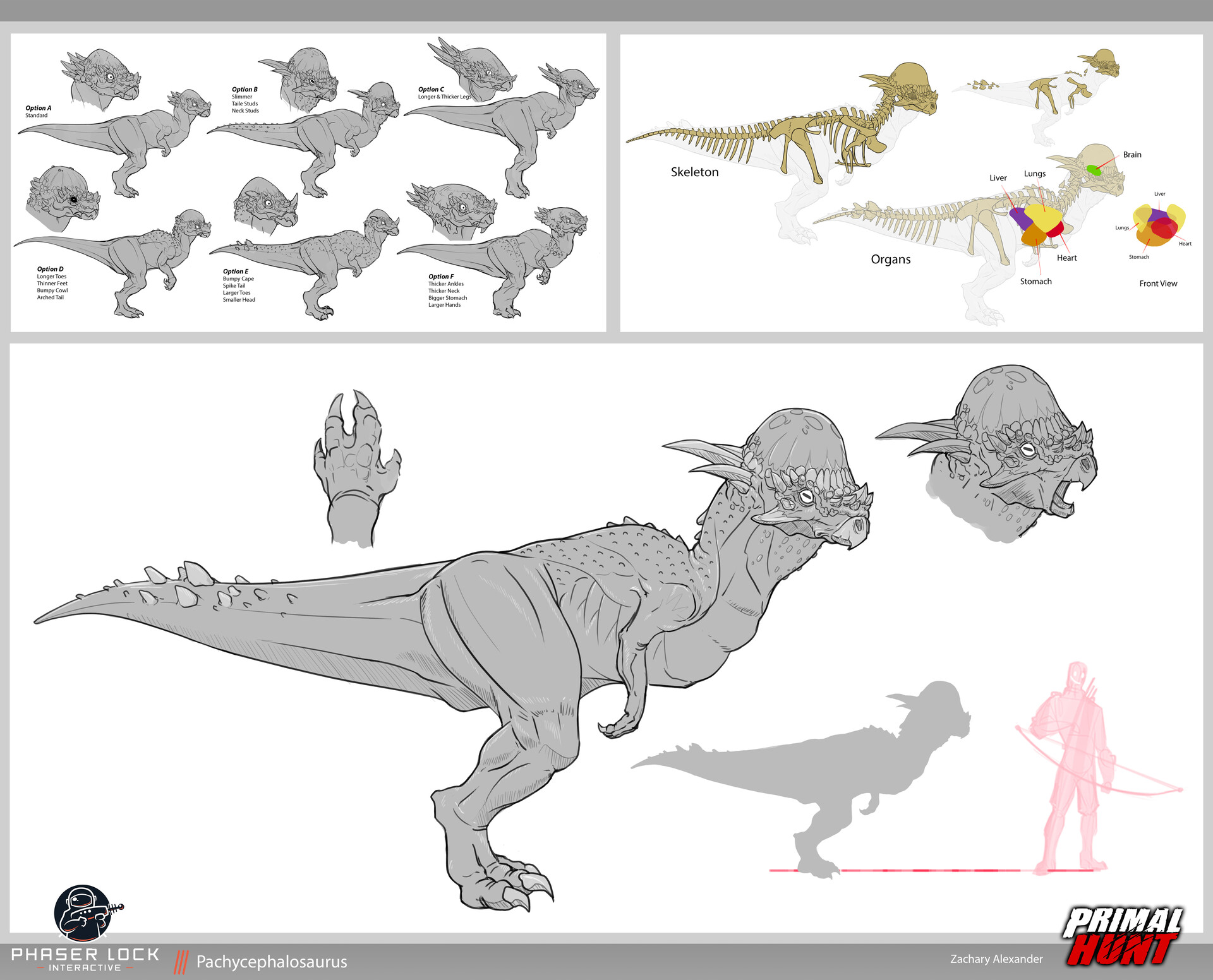 Zachary Alexander - Primal Hunt VR Concept Dump 2/3