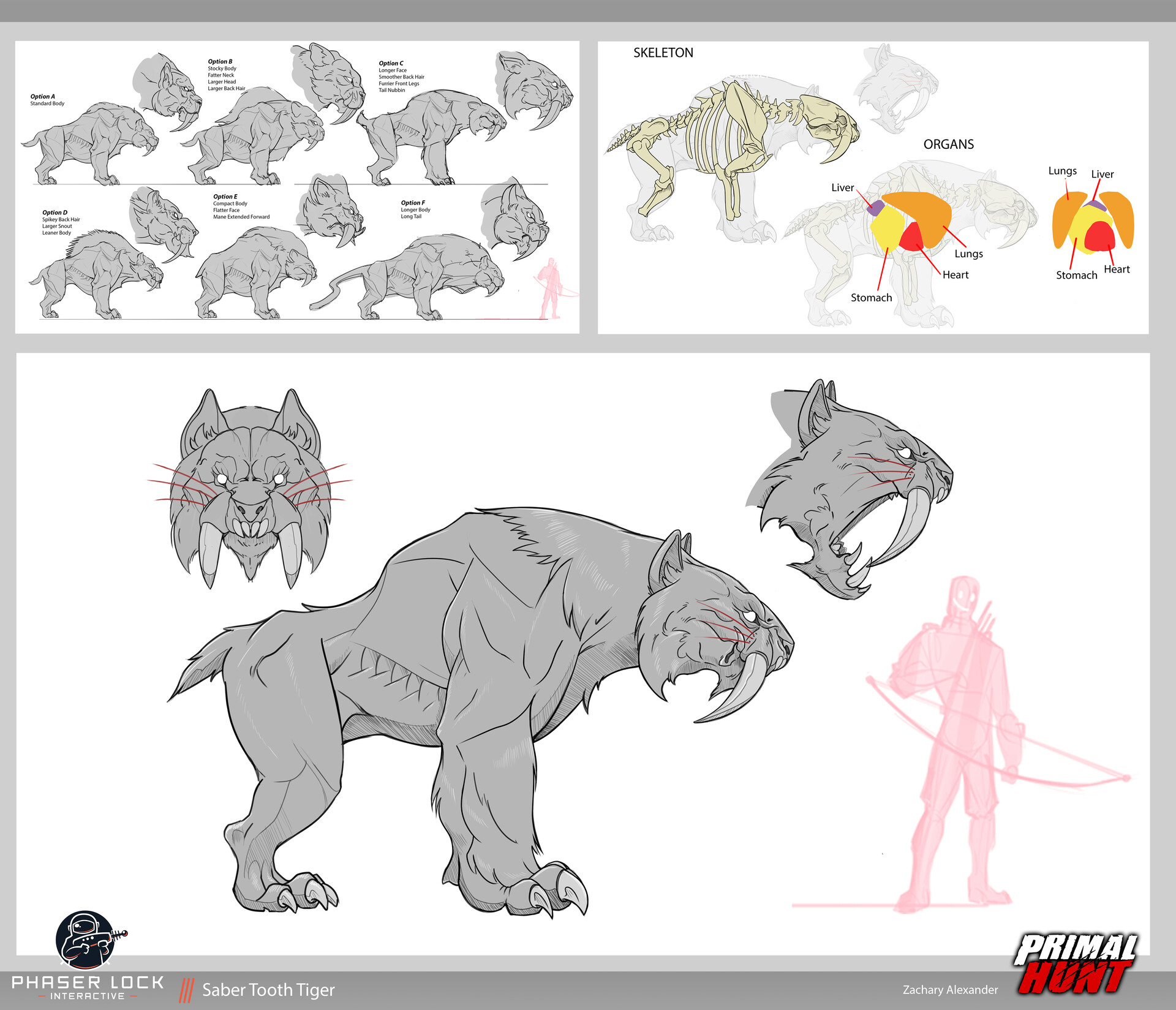 Zachary Alexander - Primal Hunt VR Concept Dump 2/3