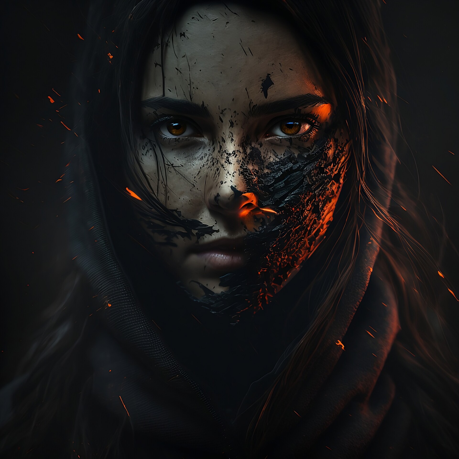 ArtStation - Darkness Girl