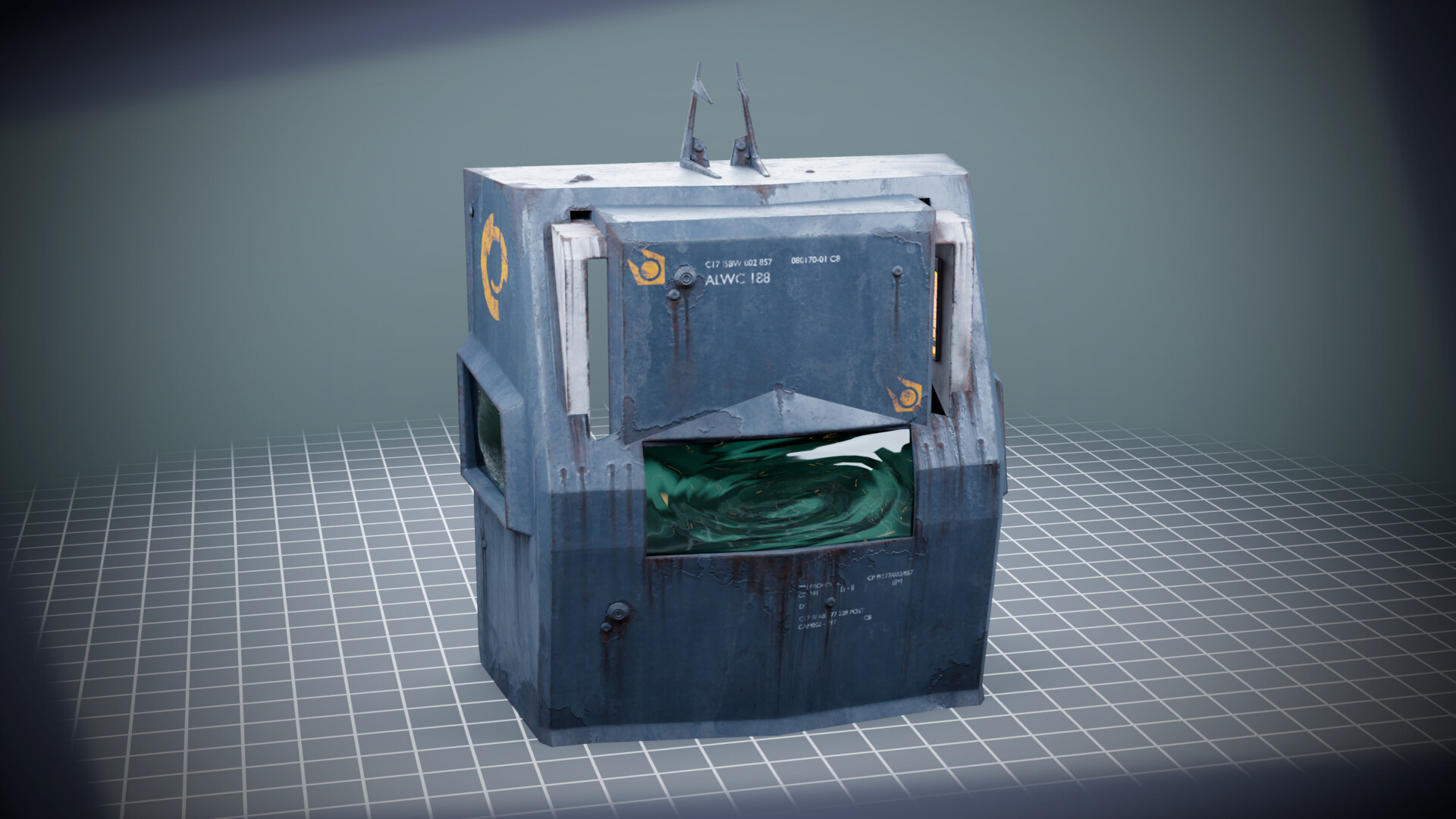 ArtStation - Half-Life 2 Combine Booth Remake