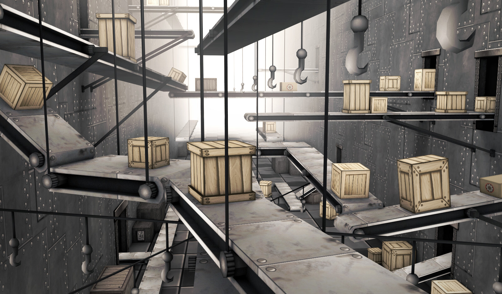 ArtStation - Toontown - Cog Shipping