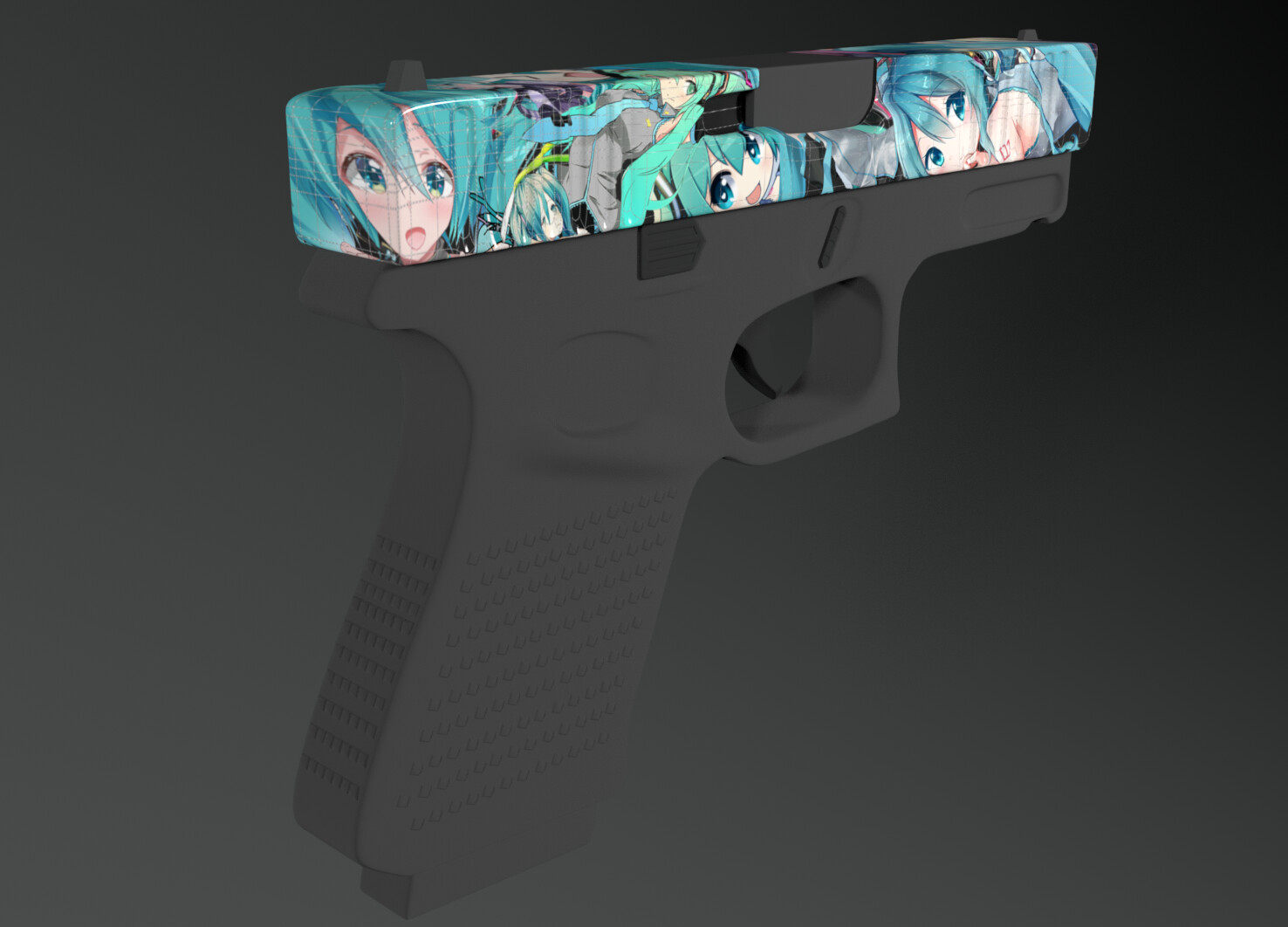 ArtStation - Glock 19 model