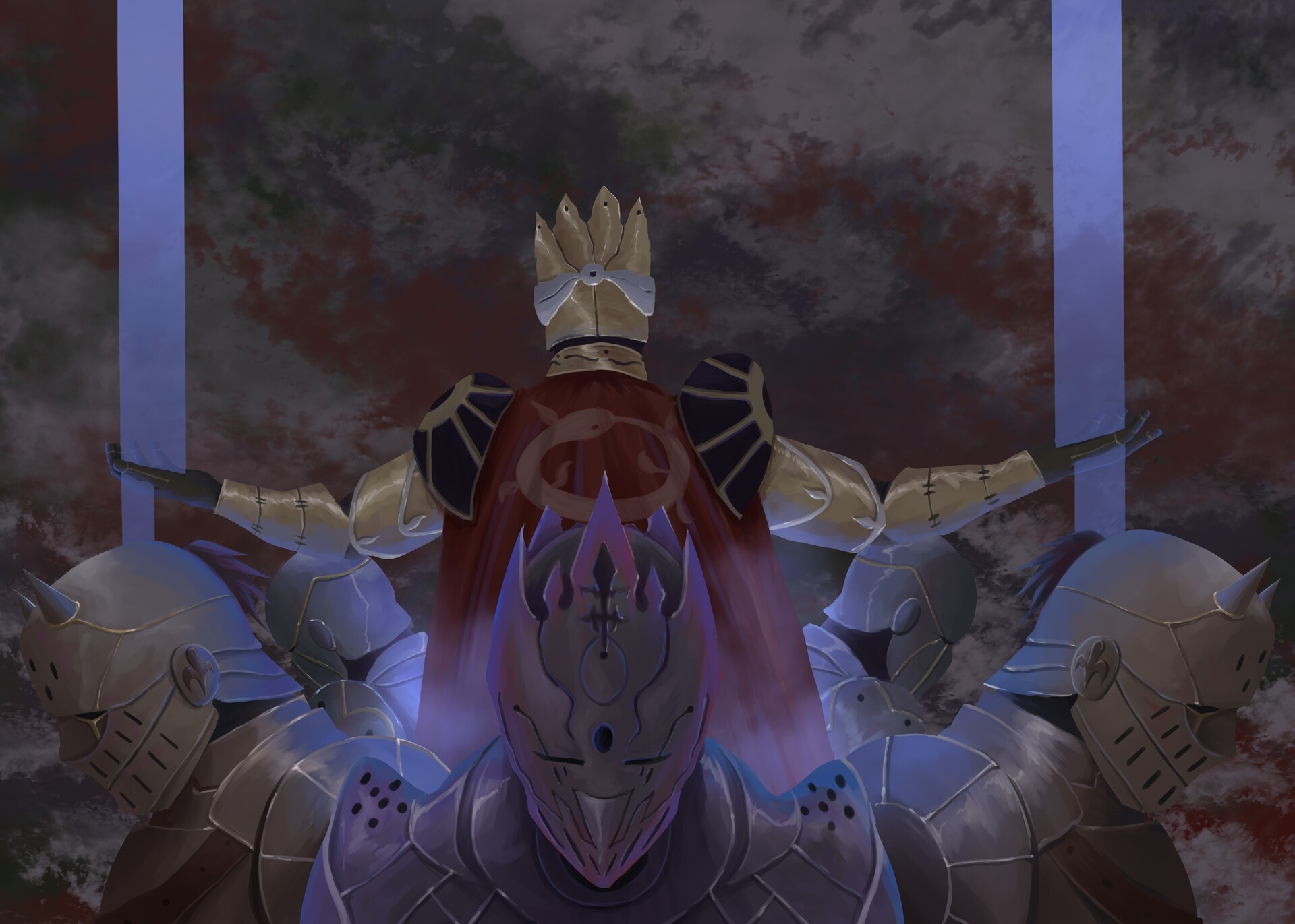 ArtStation - BLEEDING BLUE