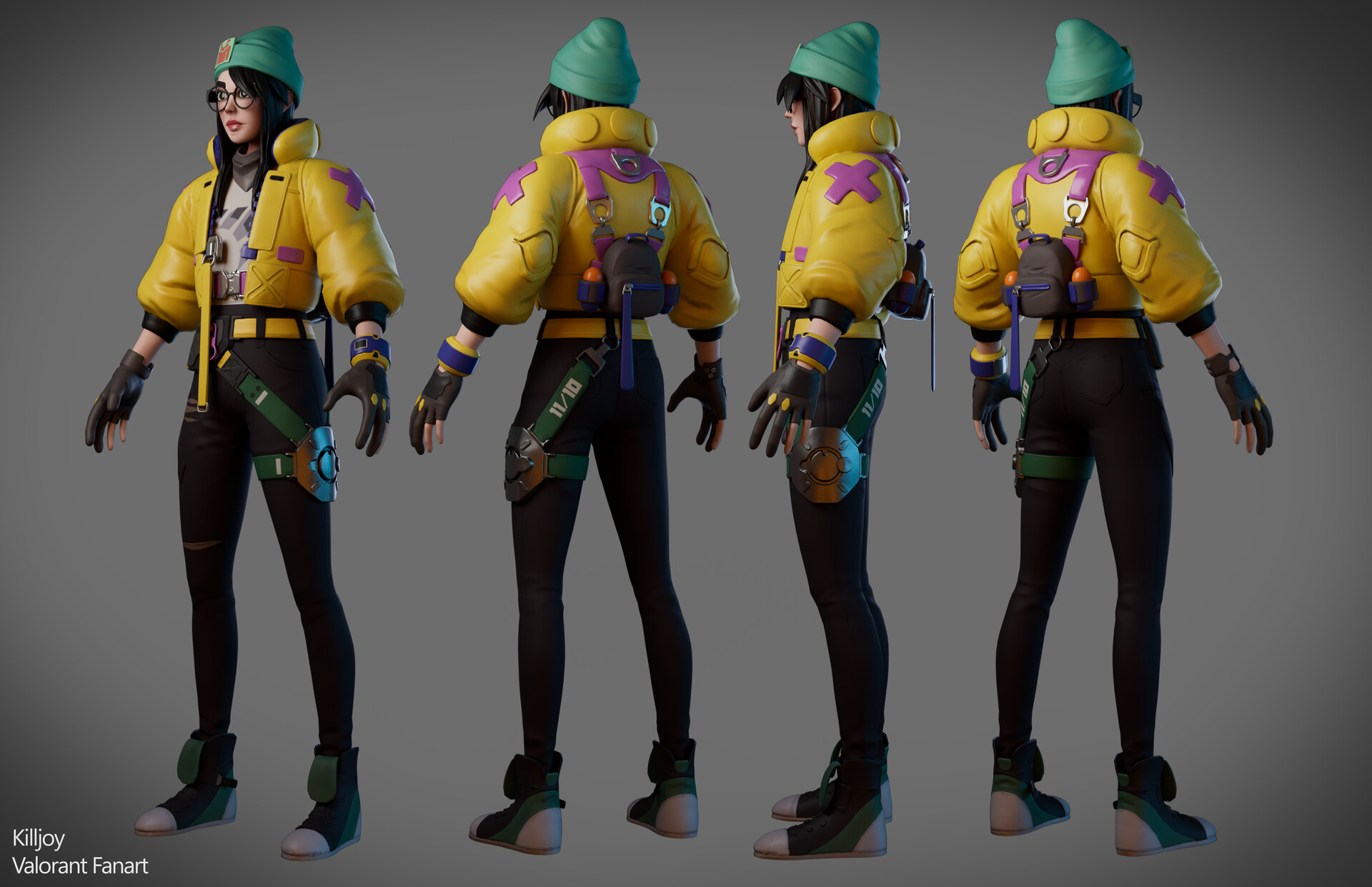 Alex Sperry - Killjoy Fanart