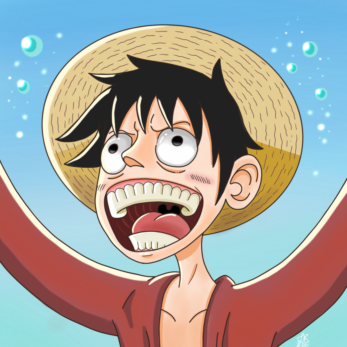 ArtStation - Luffy fanart
