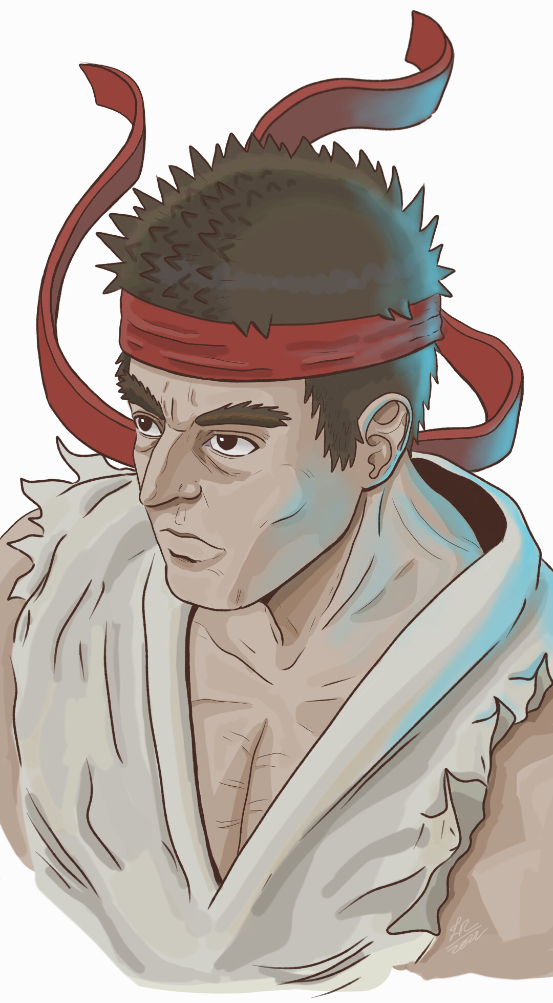ArtStation - ryu from street fighter