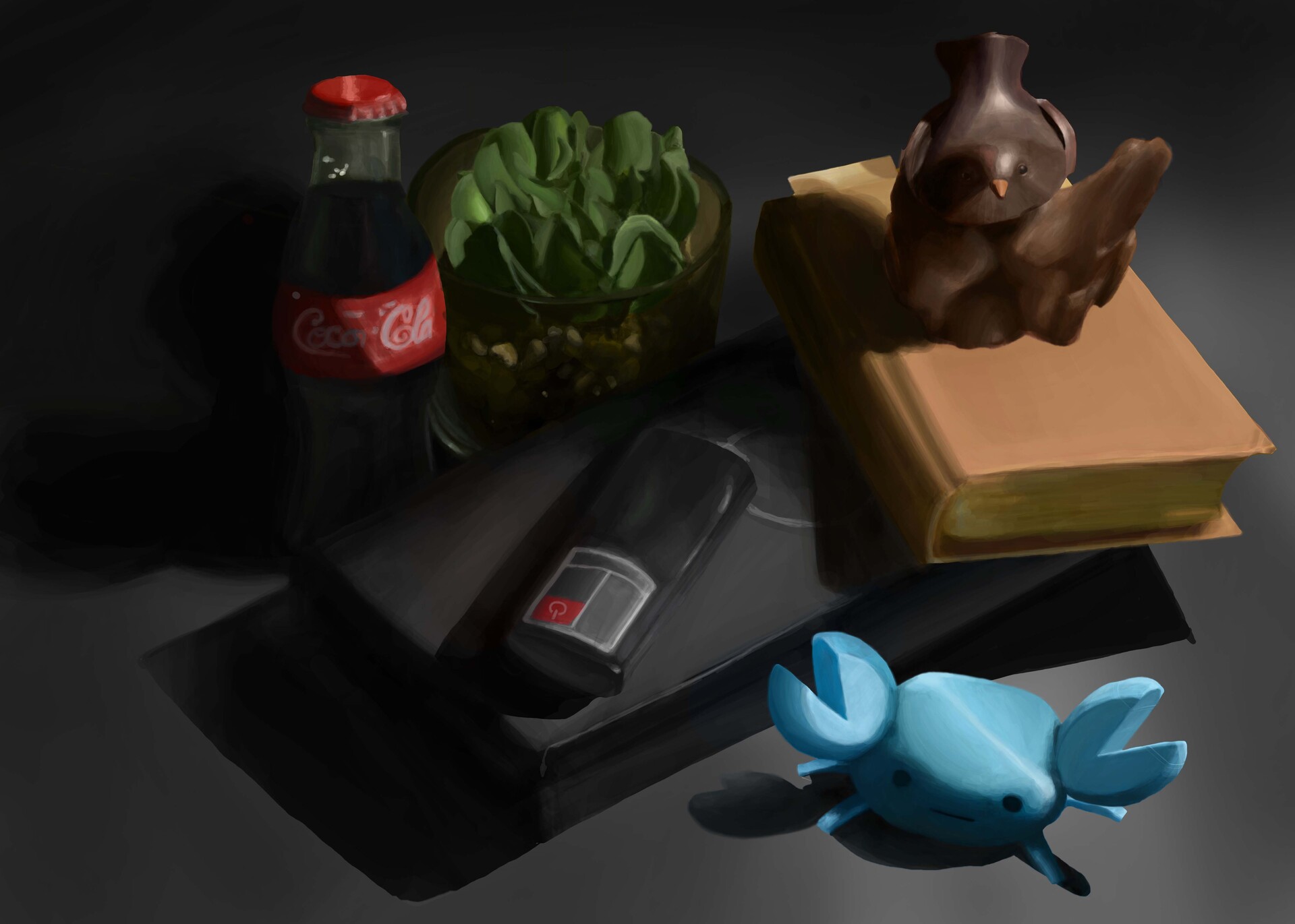 ArtStation - Still Life Painting of Room Objects