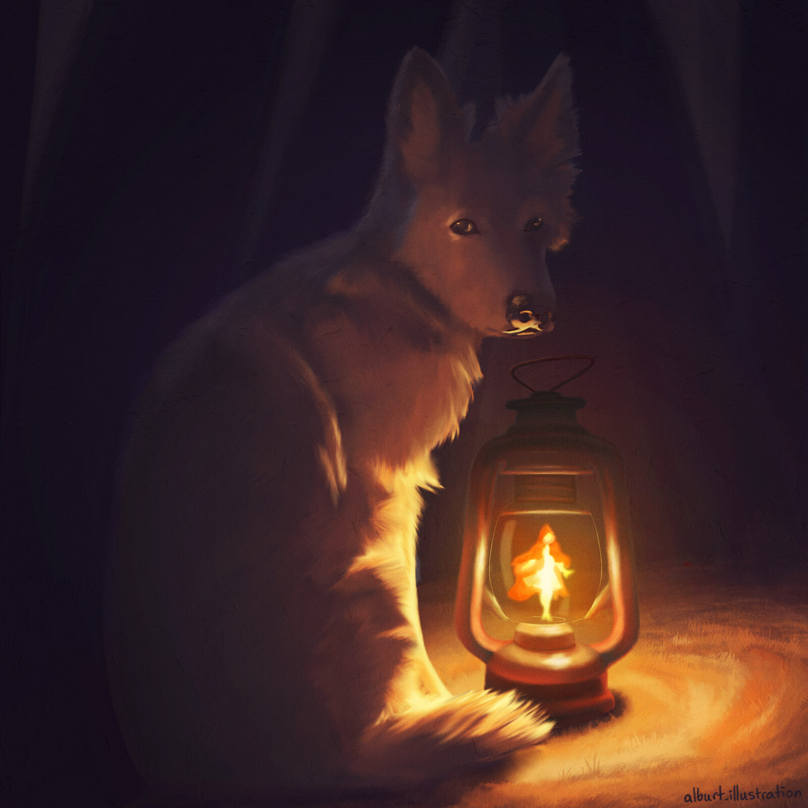 Amy Burt - Little Red Lantern