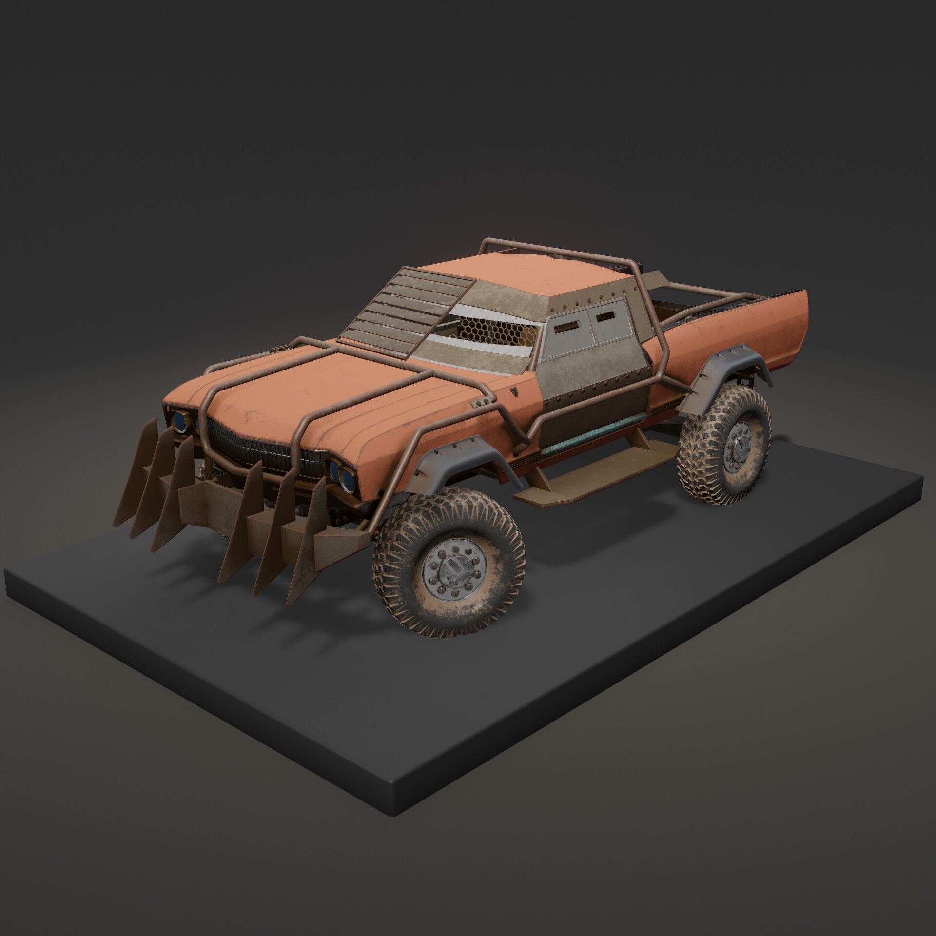 ArtStation - Post-apocalyptic pickup