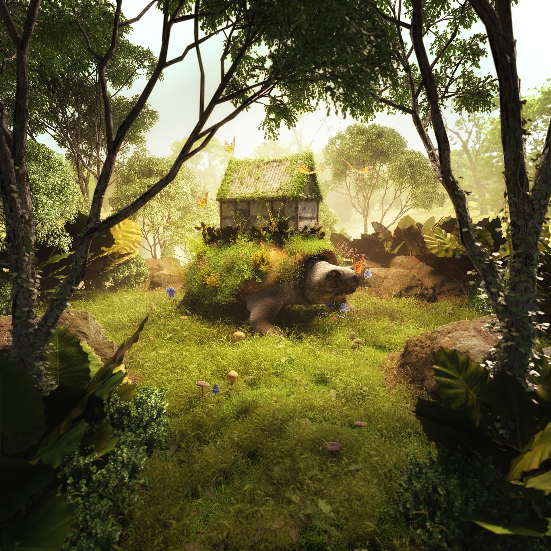 ArtStation - Turtle Island