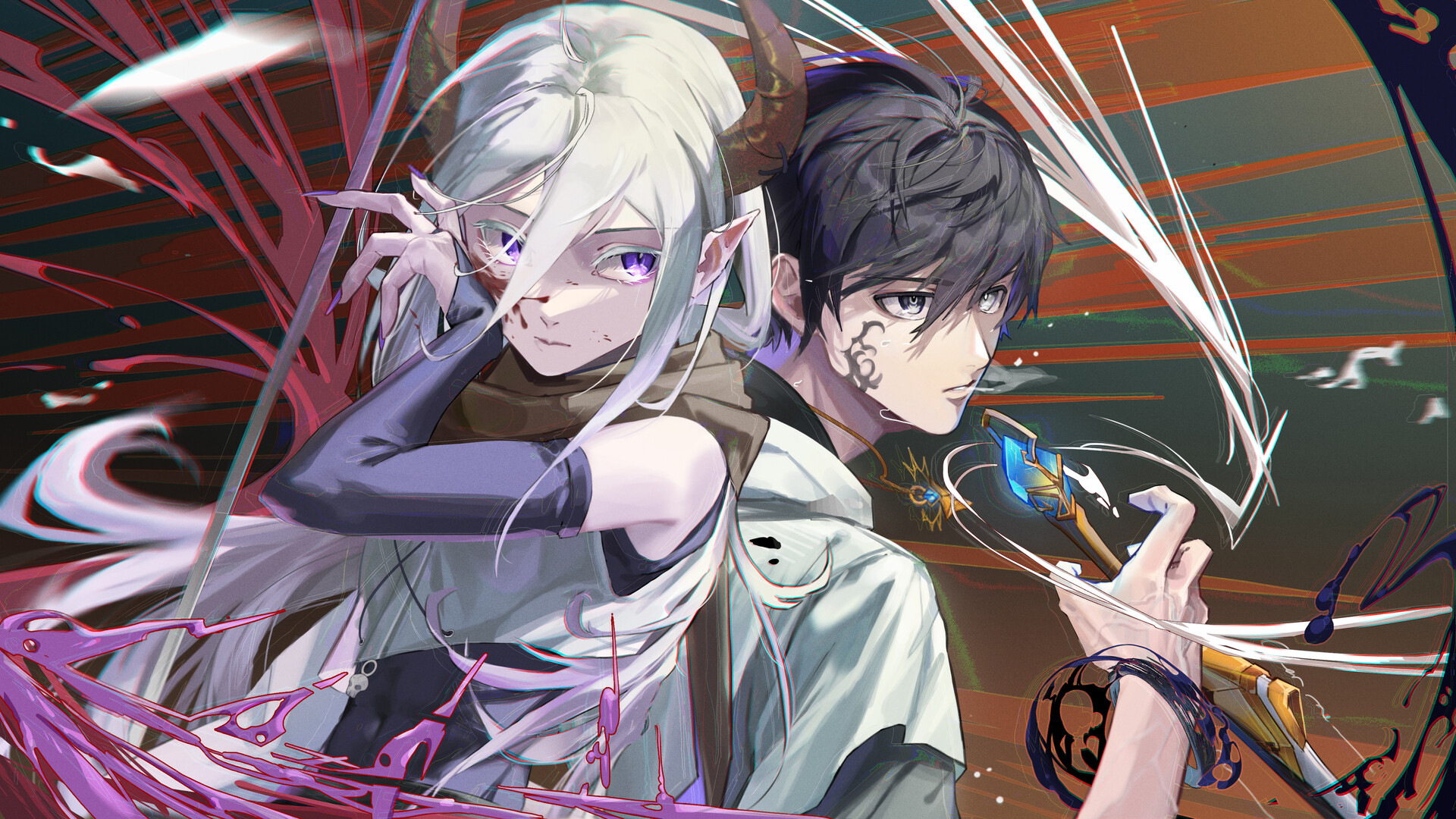 ArtStation - [Fantasy???] Fighting Scene