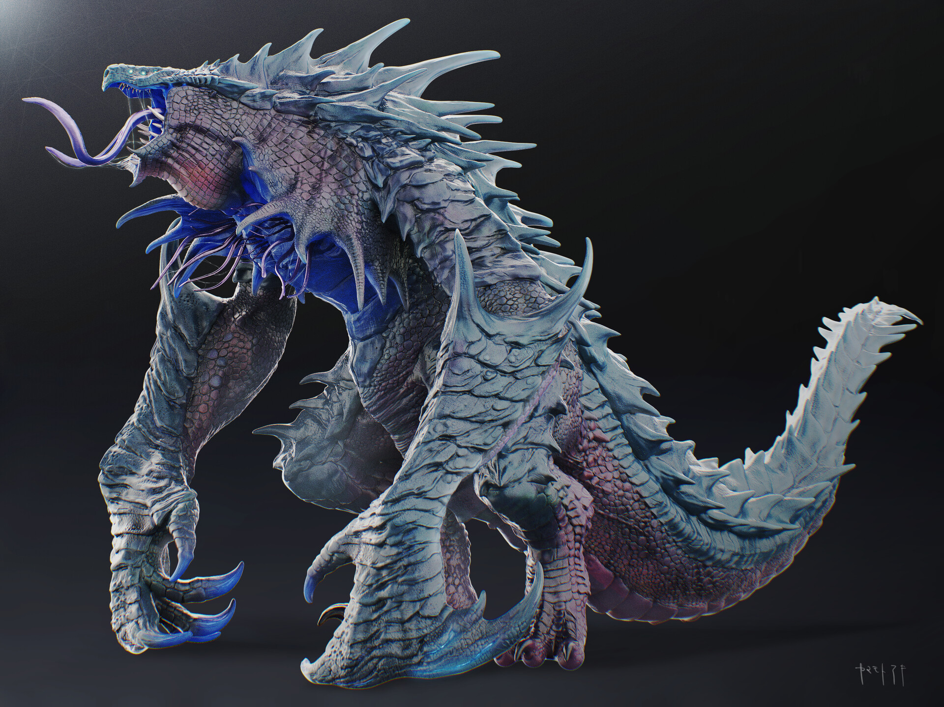 ArtStation - Kaiju from deep sea