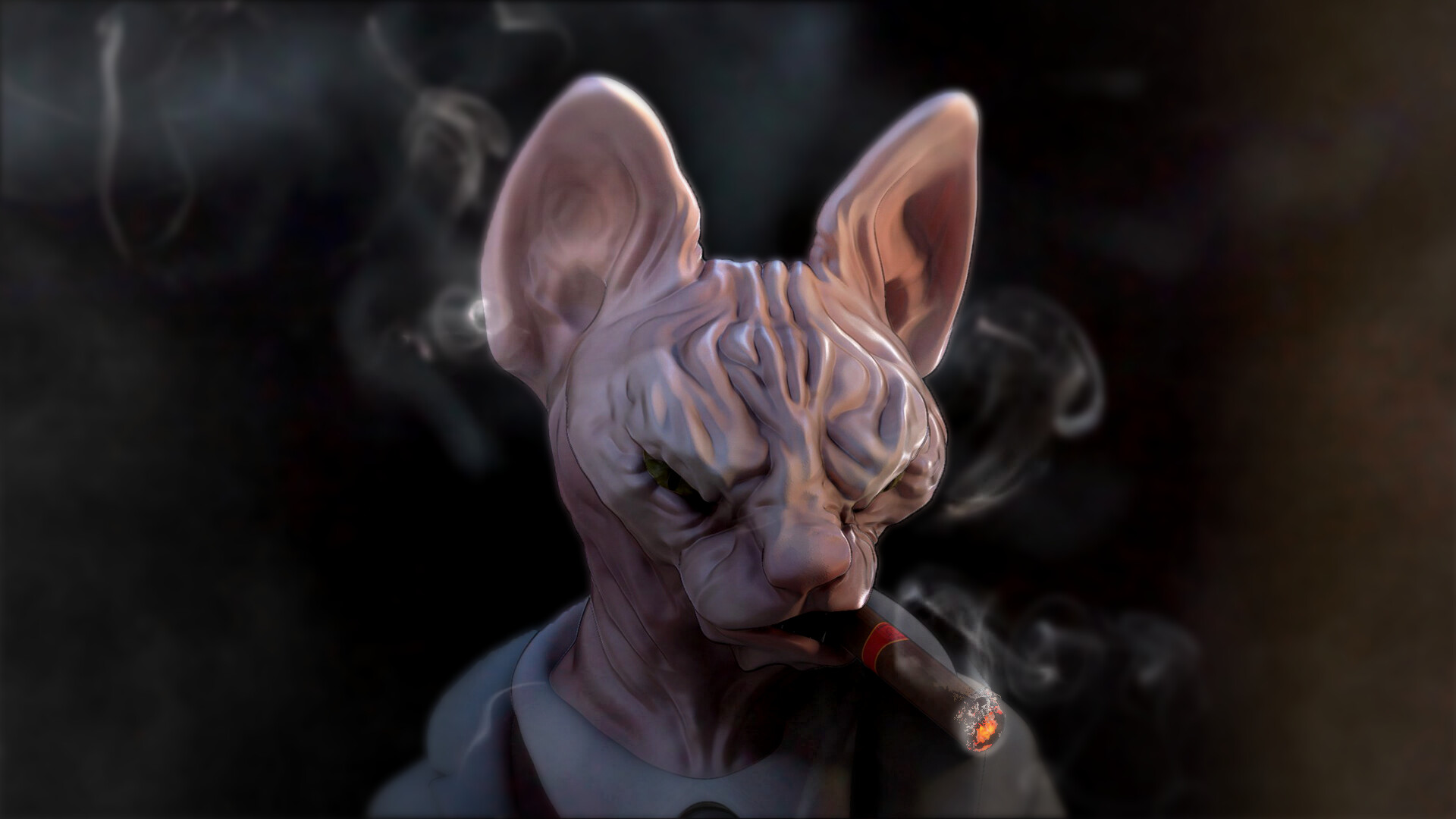 ArtStation - Mob Boss Cat