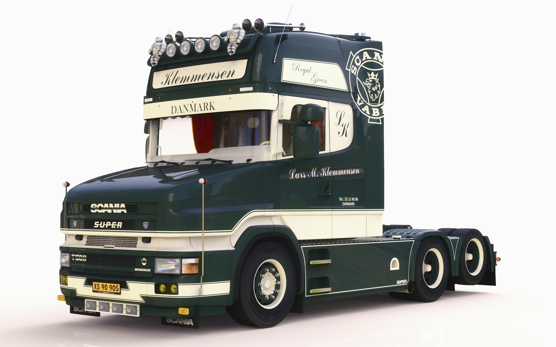 ArtStation - Scania T Cab "Klemmensen"