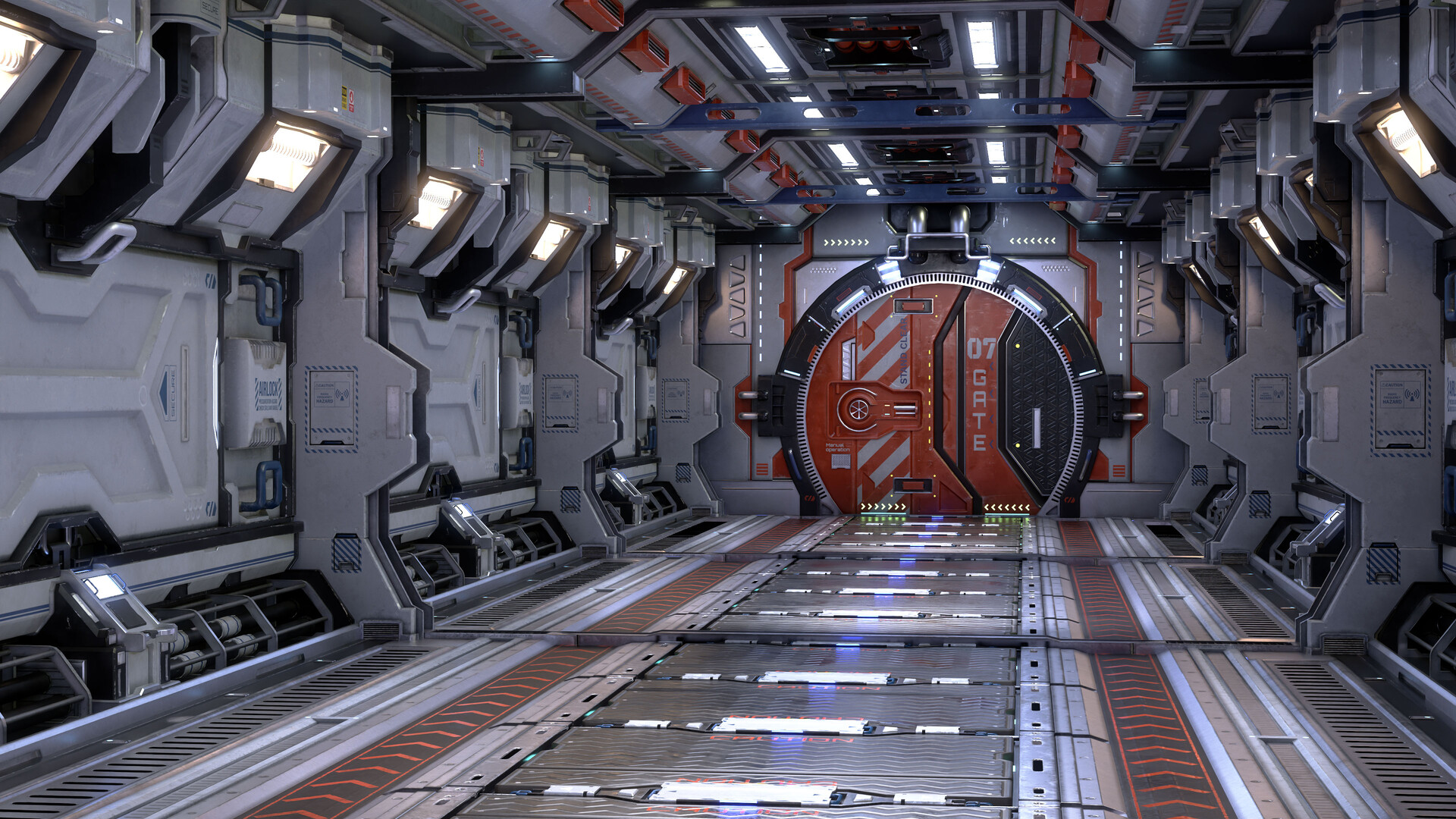 ArtStation - Sci-Fi Corridor