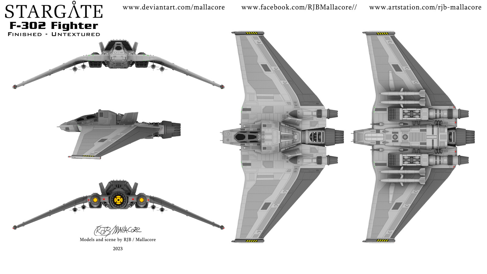 Ryan Begemann - Stargate - F-302 Fighter