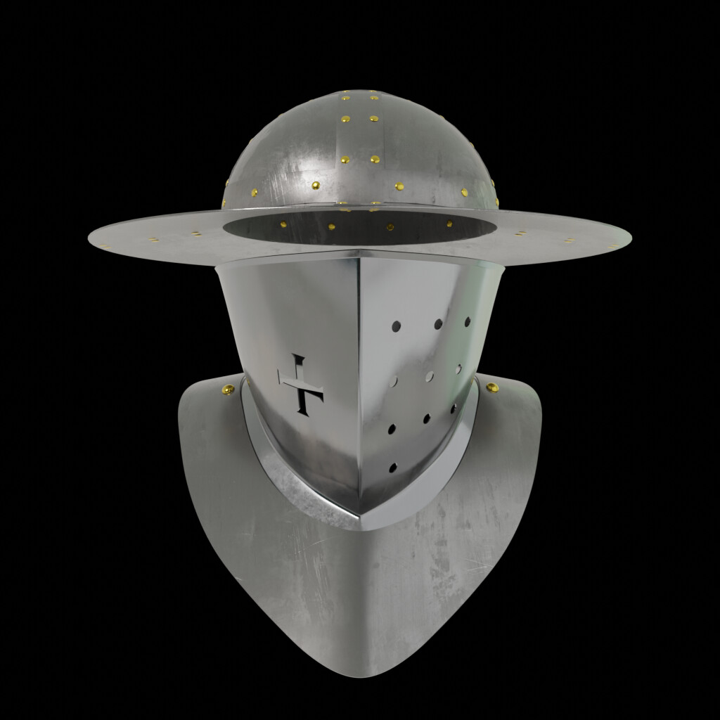 ArtStation - English Fantasy Helmet