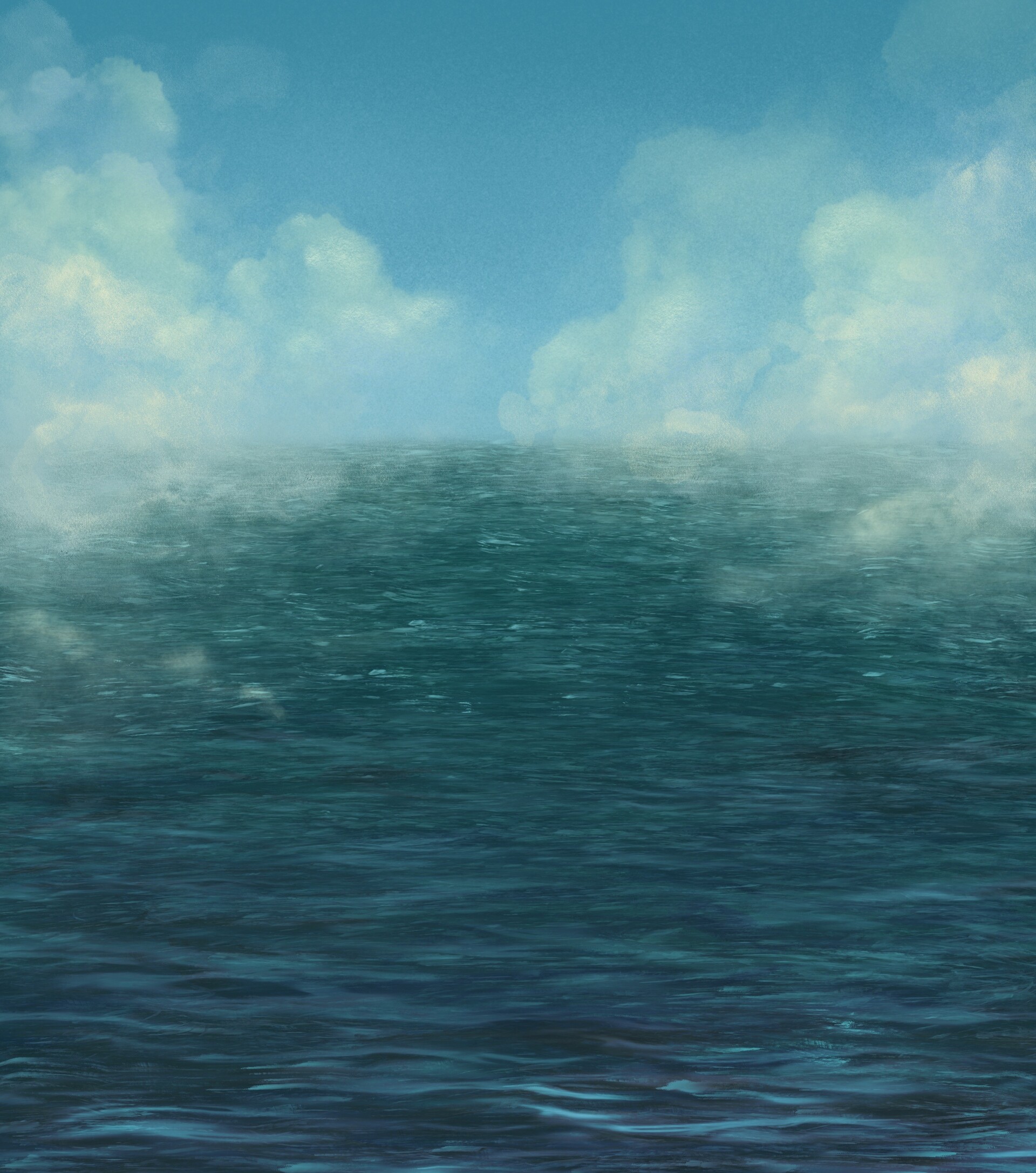 ArtStation - Sea study