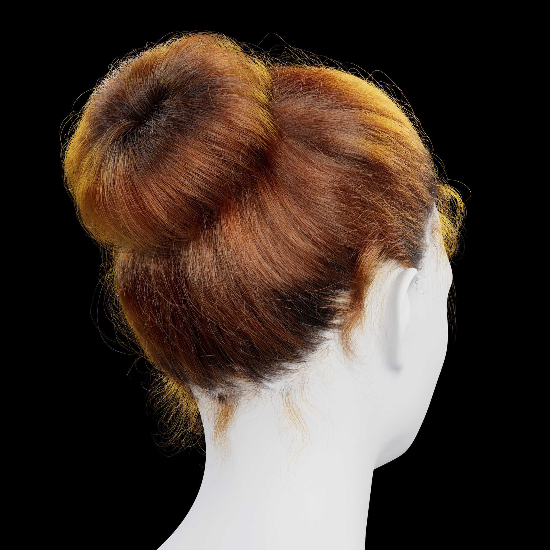 ArtStation - Hair Bun