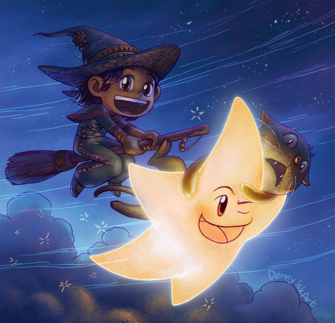 ArtStation - Broom Ride!