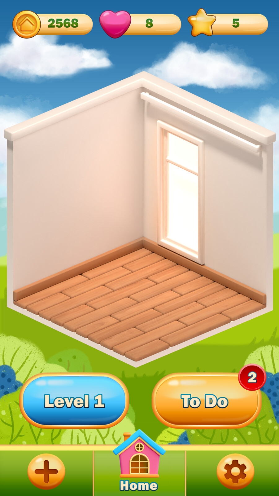 Inarina.Art - Inara Tirkkonen - Game Concept - "Lovely's Home"