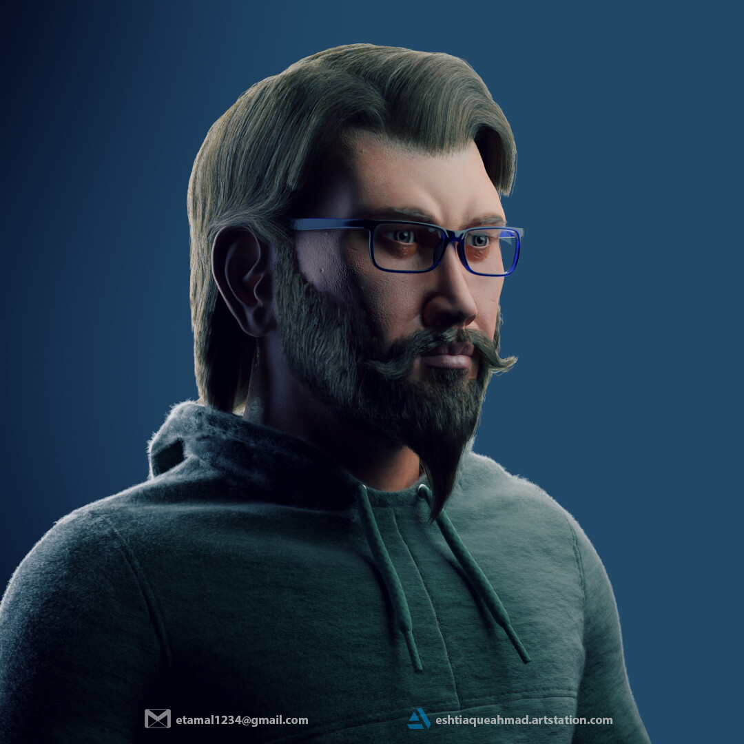 Eshtiaque Ahmad - Hoodie GUY Portrait