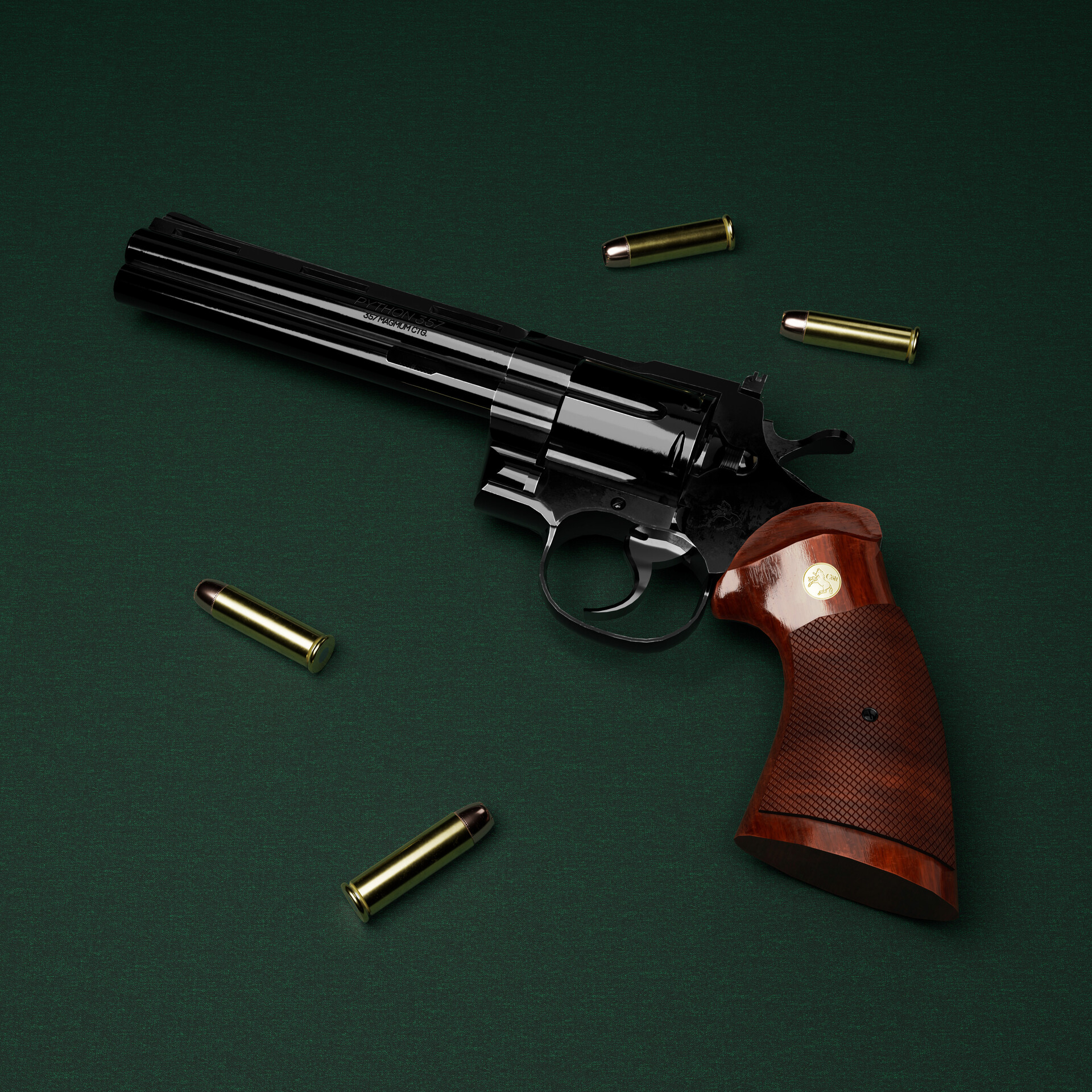 ArtStation - Colt Python 357