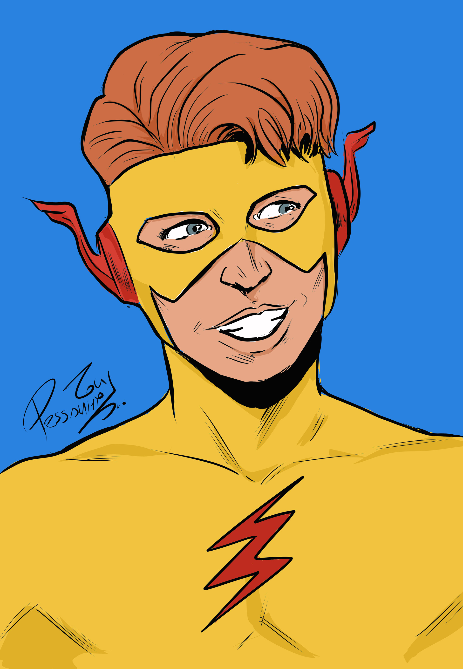 Kid Flash Superhero