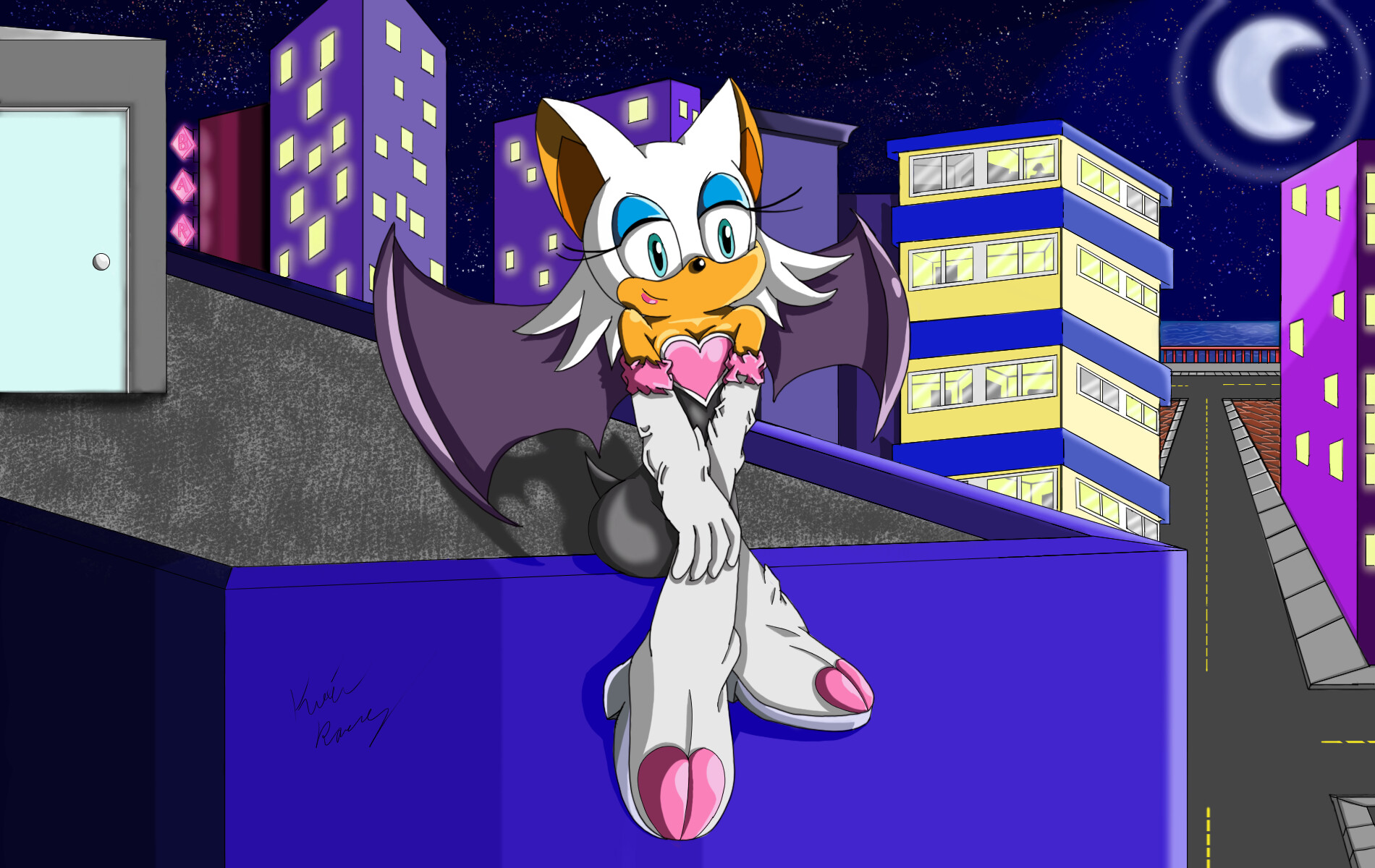 ArtStation - Rouge in the City