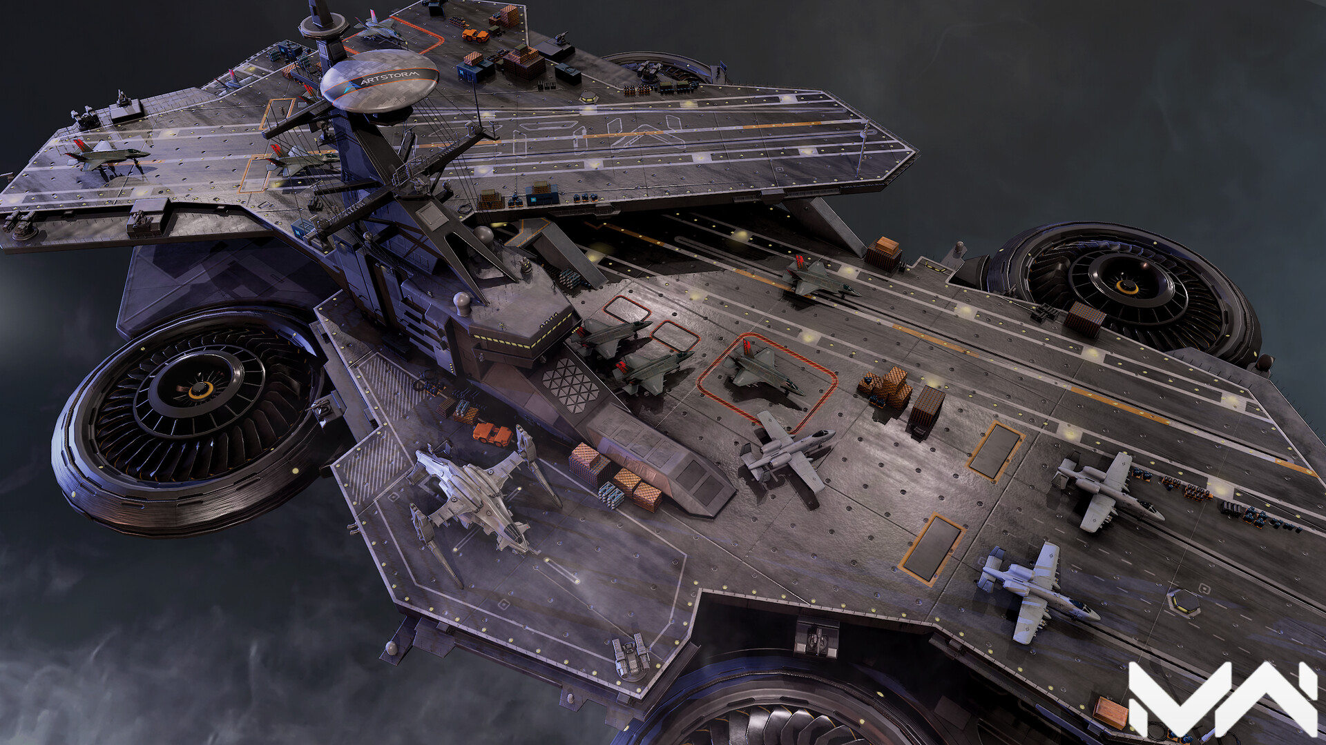 Bear Rock Dev - Helicarrier MUSK