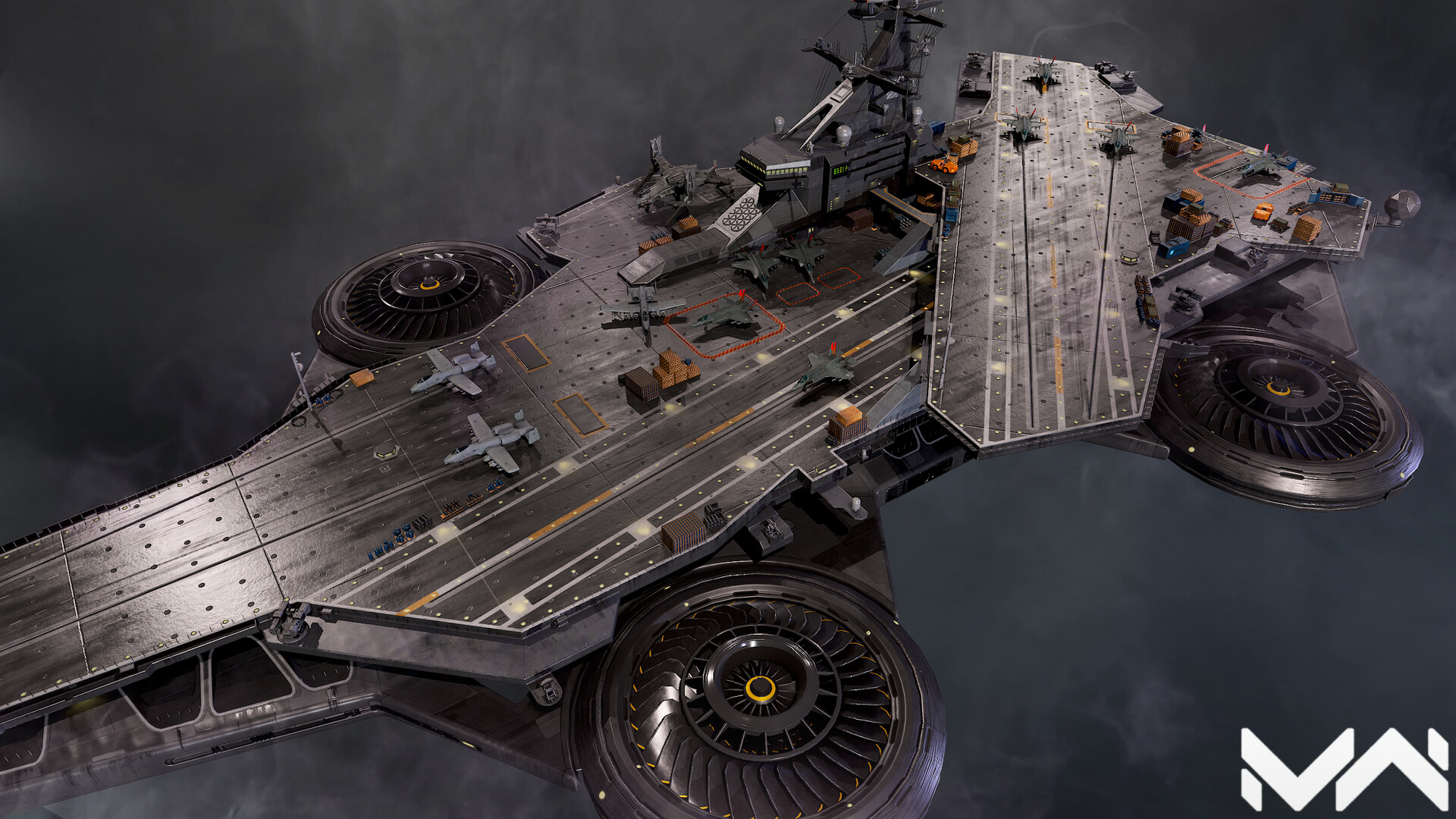 Bear Rock Dev - Helicarrier MUSK
