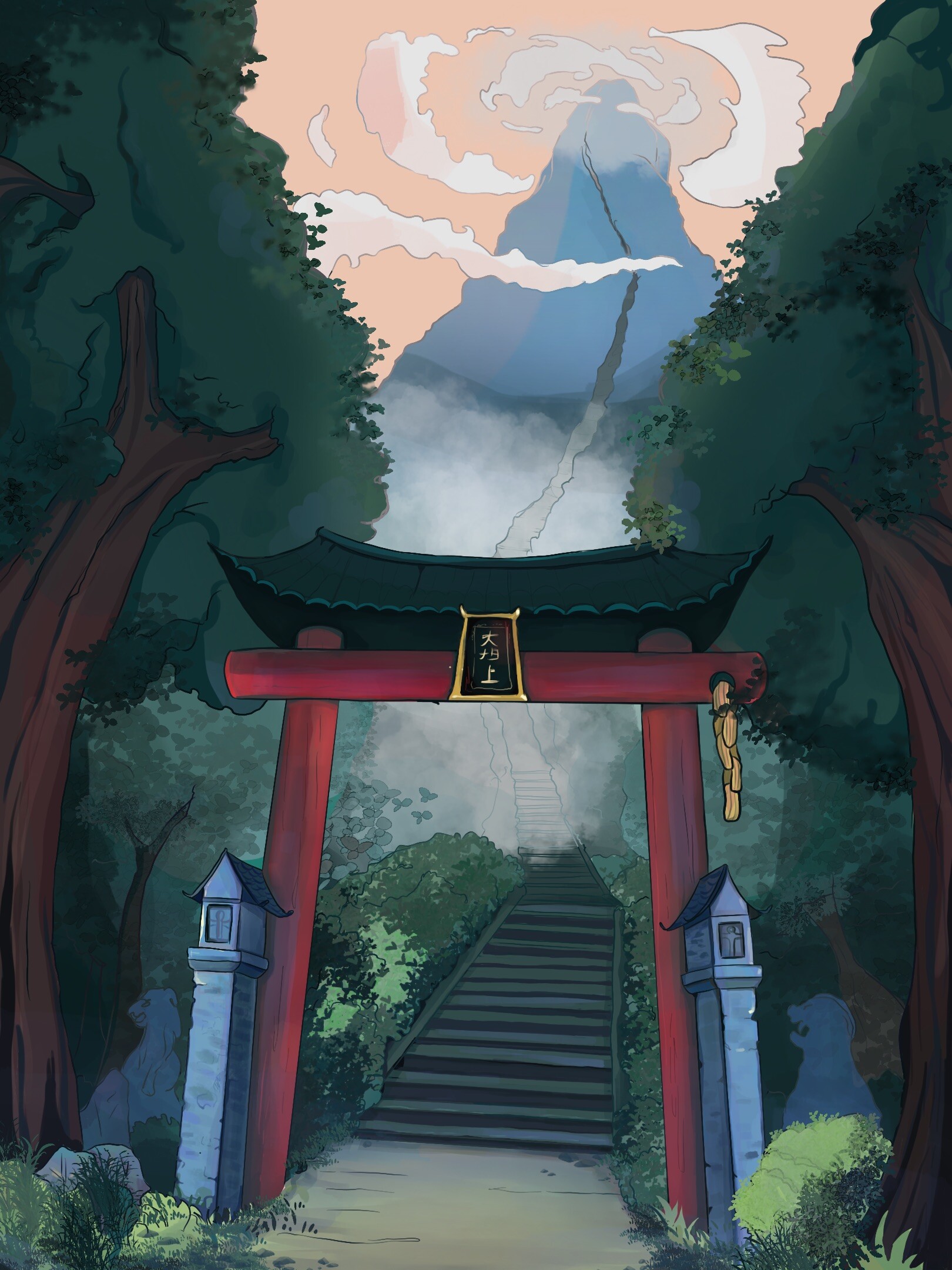 ArtStation - Demons Temple