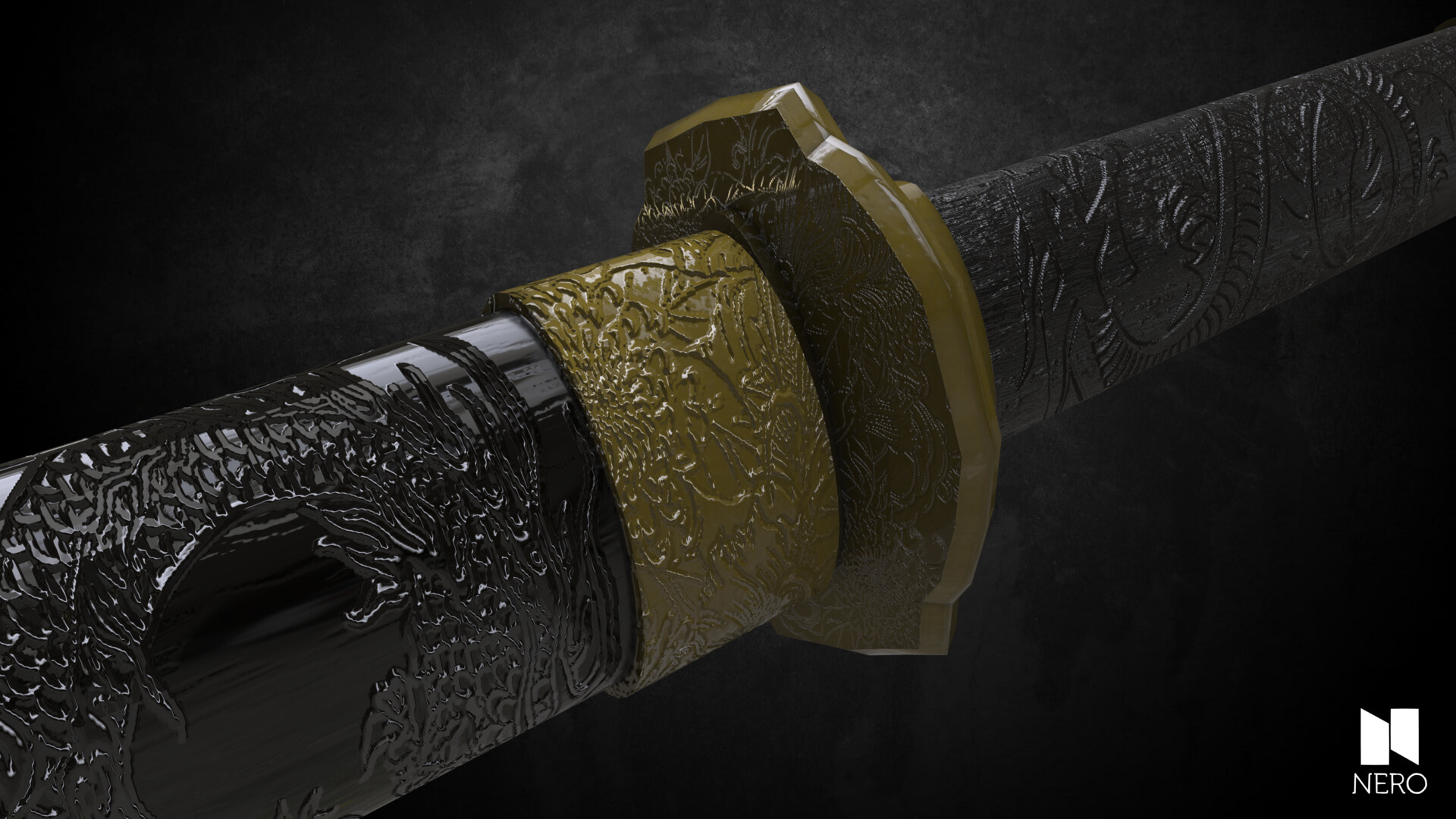 ArtStation - Model Katana 3D