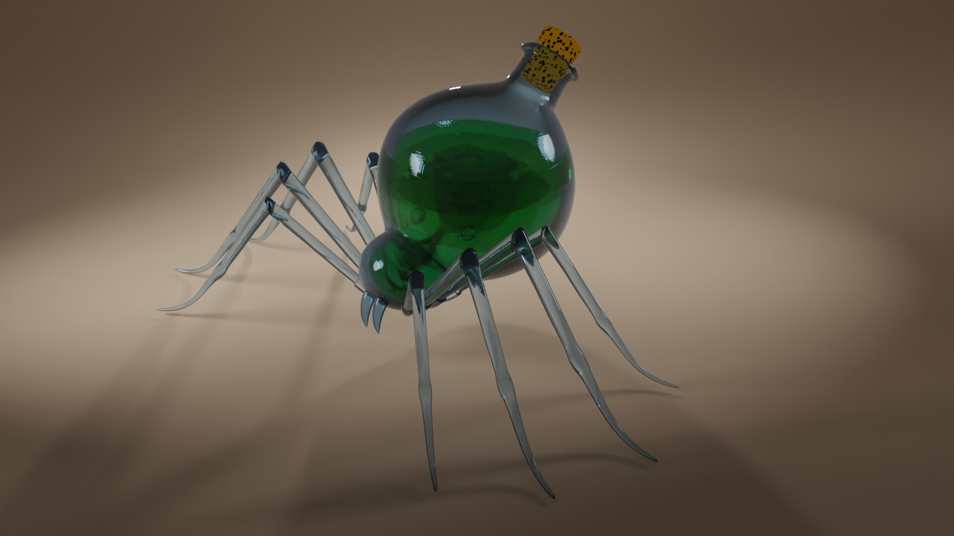 ArtStation - Alchemical Spider-bottle