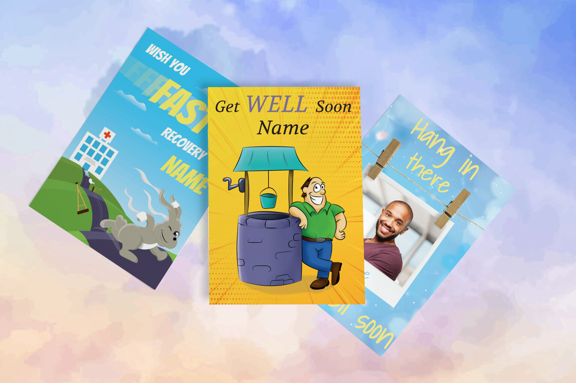 ArtStation - Wish Well Cards Design