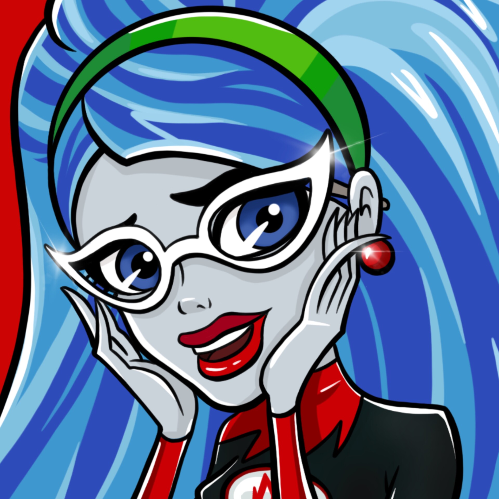 ArtStation - Monster high Ghoulia SDCC Deadfast