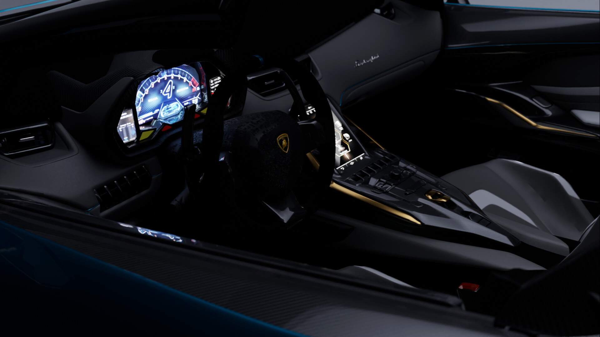 ArtStation - Lamborghini Sian Materials Update