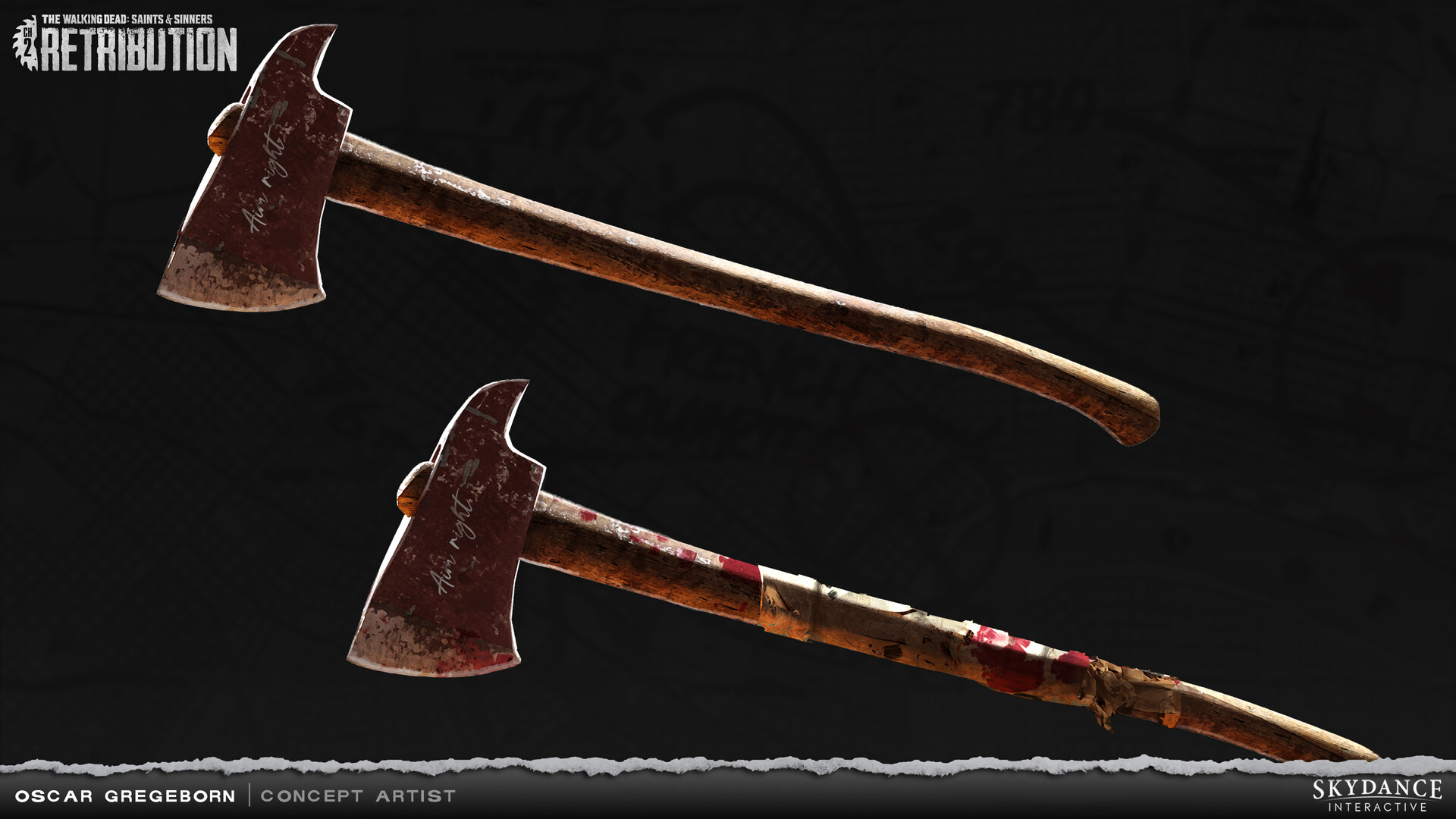 Oscar Gregeborn - The Walking Dead: Saints & Sinners Retribution ...
