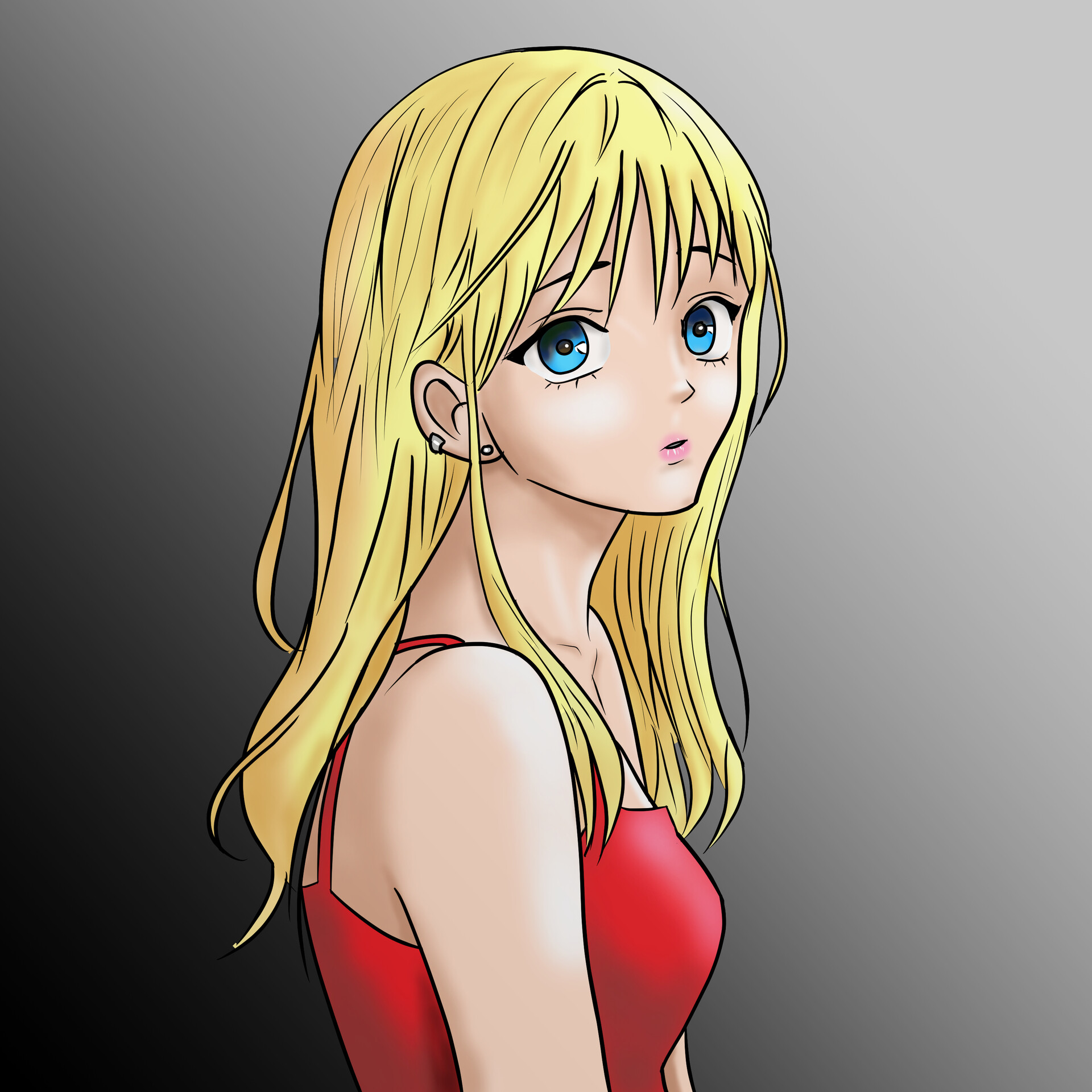 ArtStation - Anime girl 02