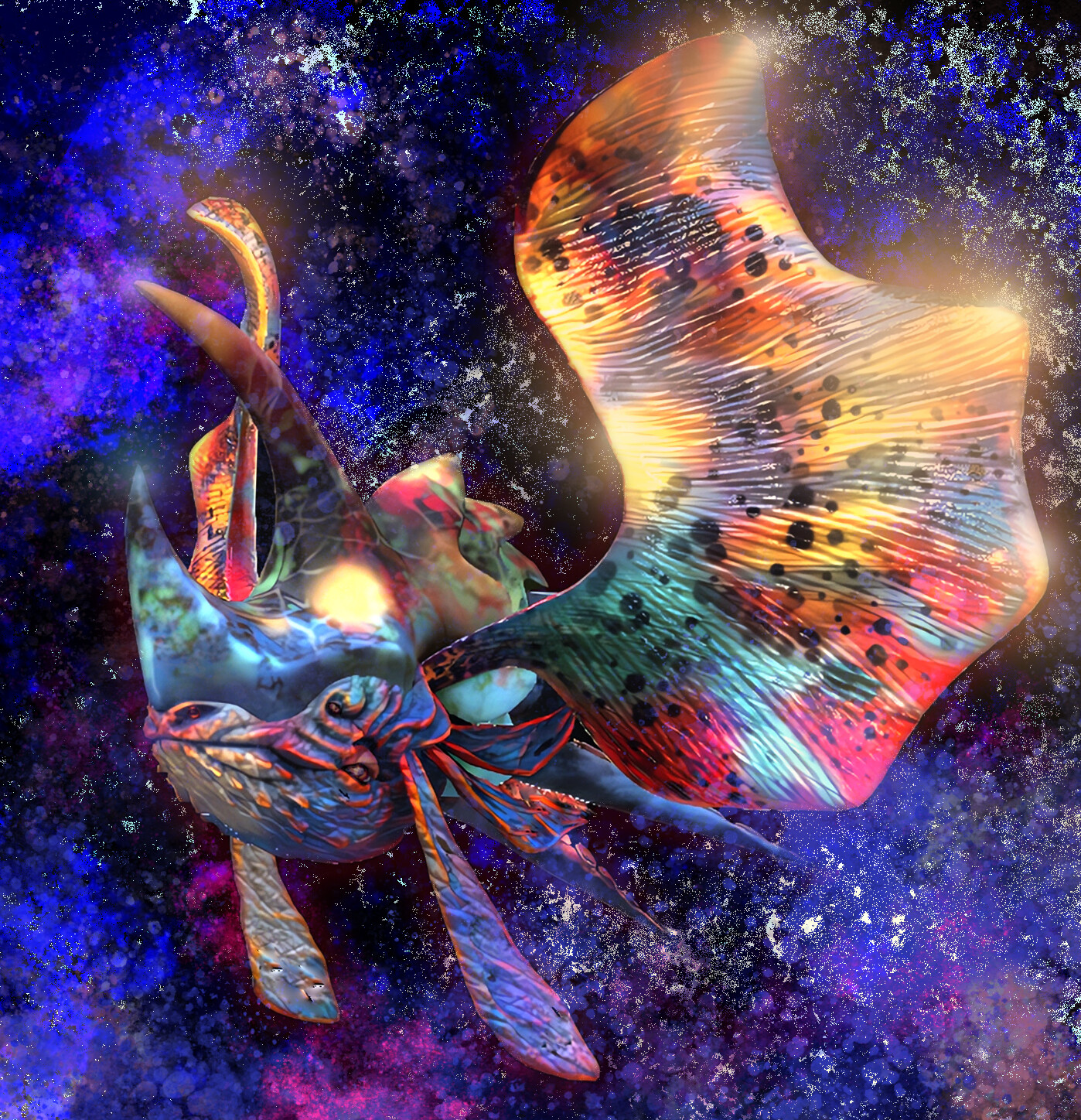 ArtStation - Space Whale