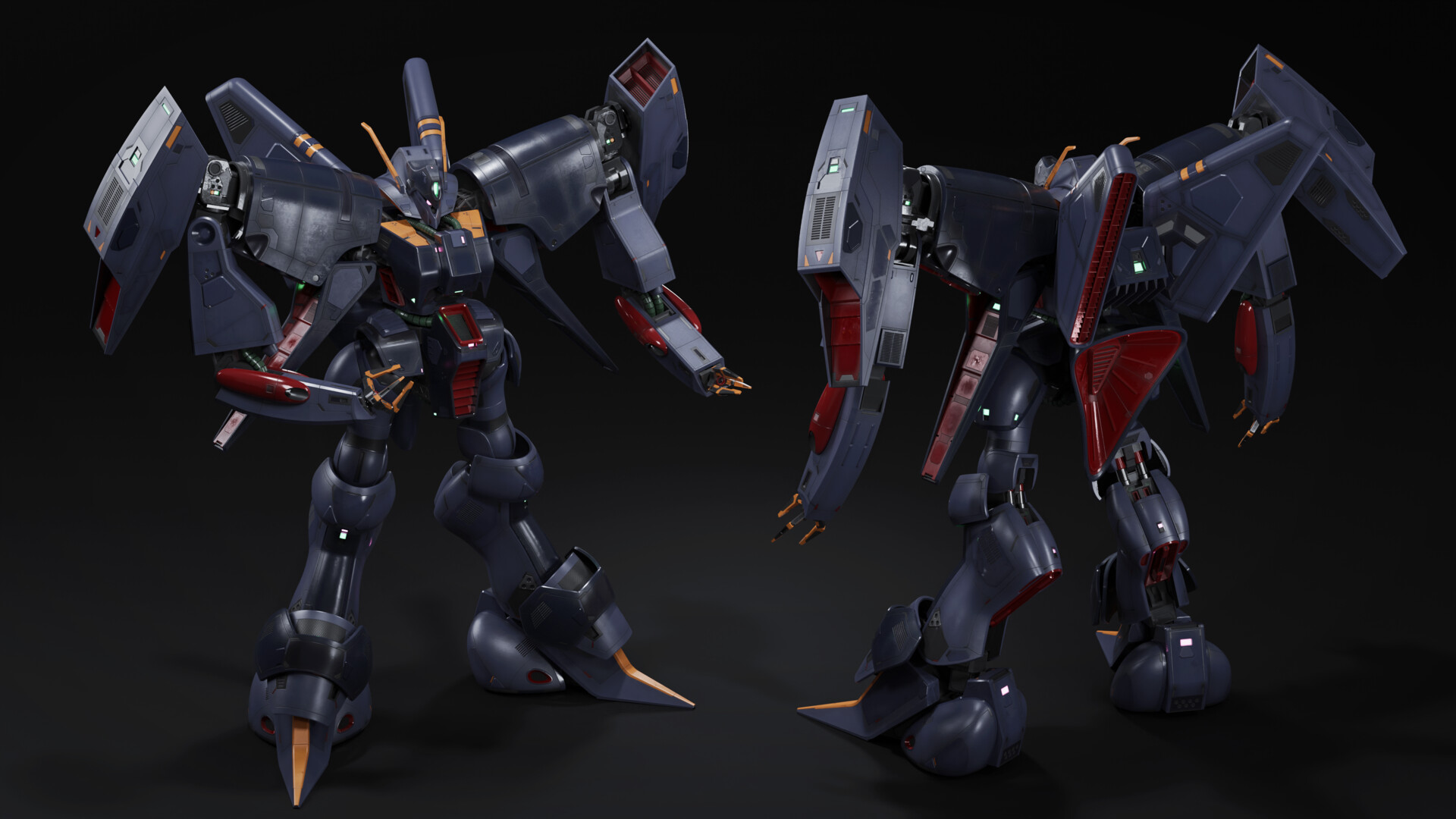 Lancelot(独眼) - RX-160 Byarlant Ver.0087 fan art of GUNDAM Z