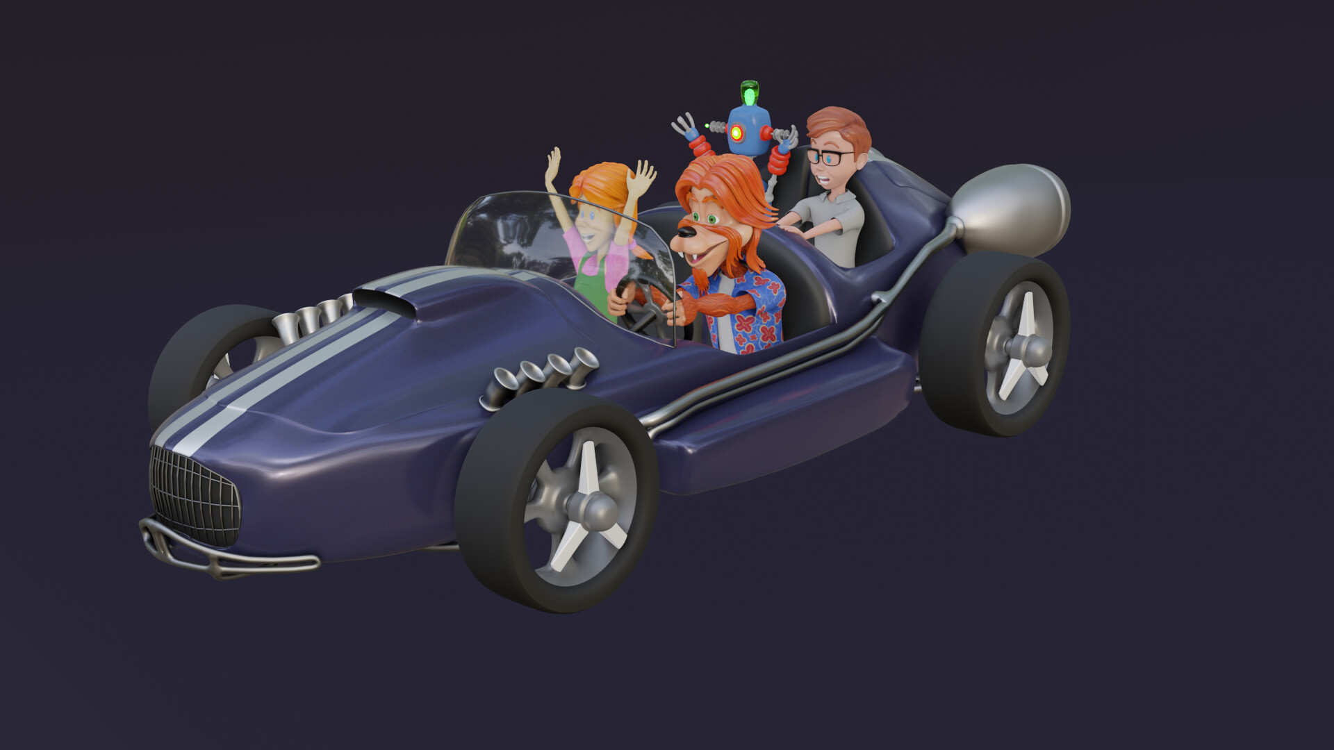 ArtStation - Taking a drive