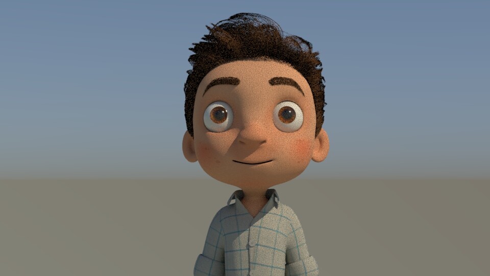 ArtStation - Luca Character Modeling